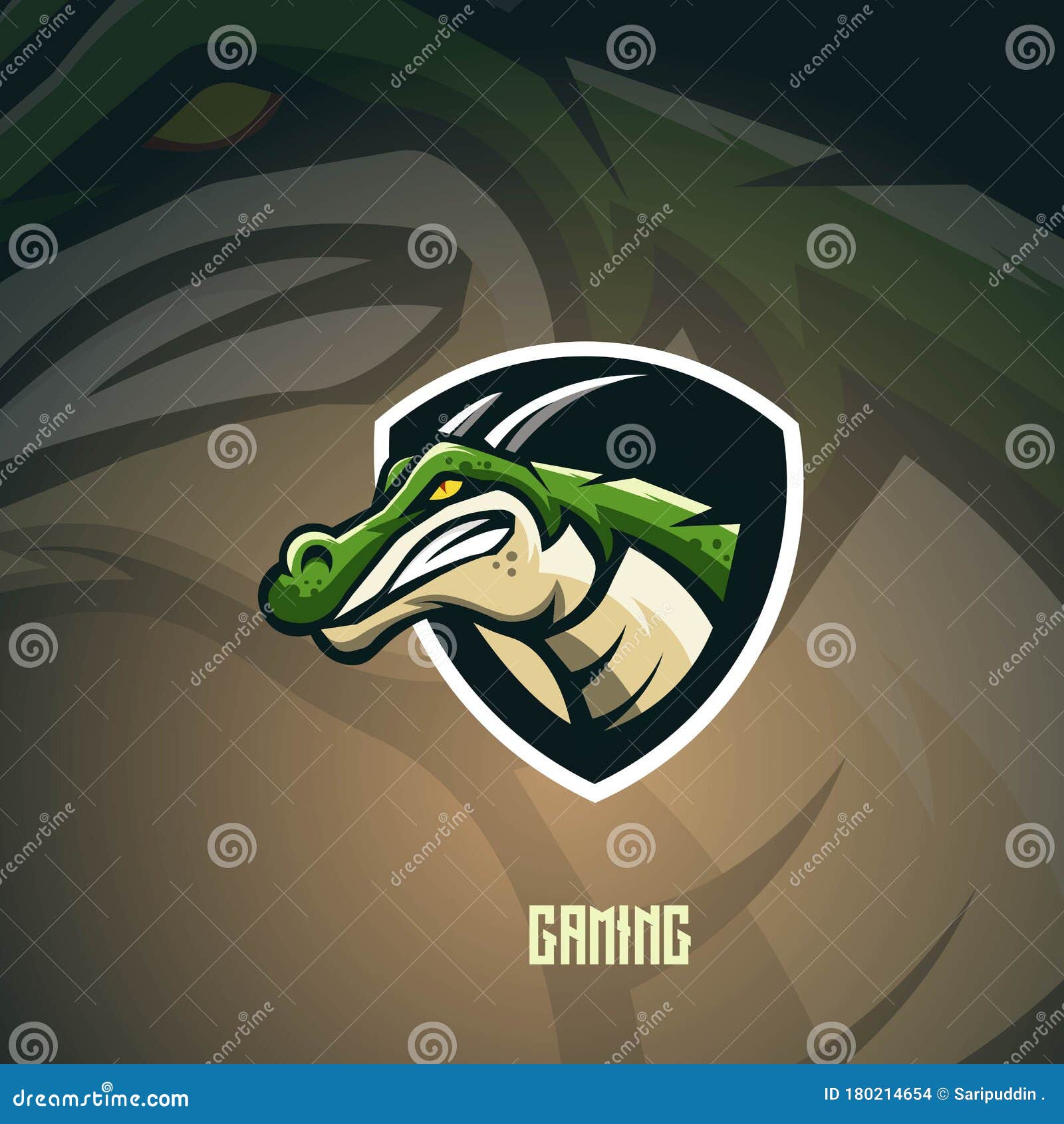 Dragon Athletic Club Vector Logo Concept Stock Vector - Illustration of ...