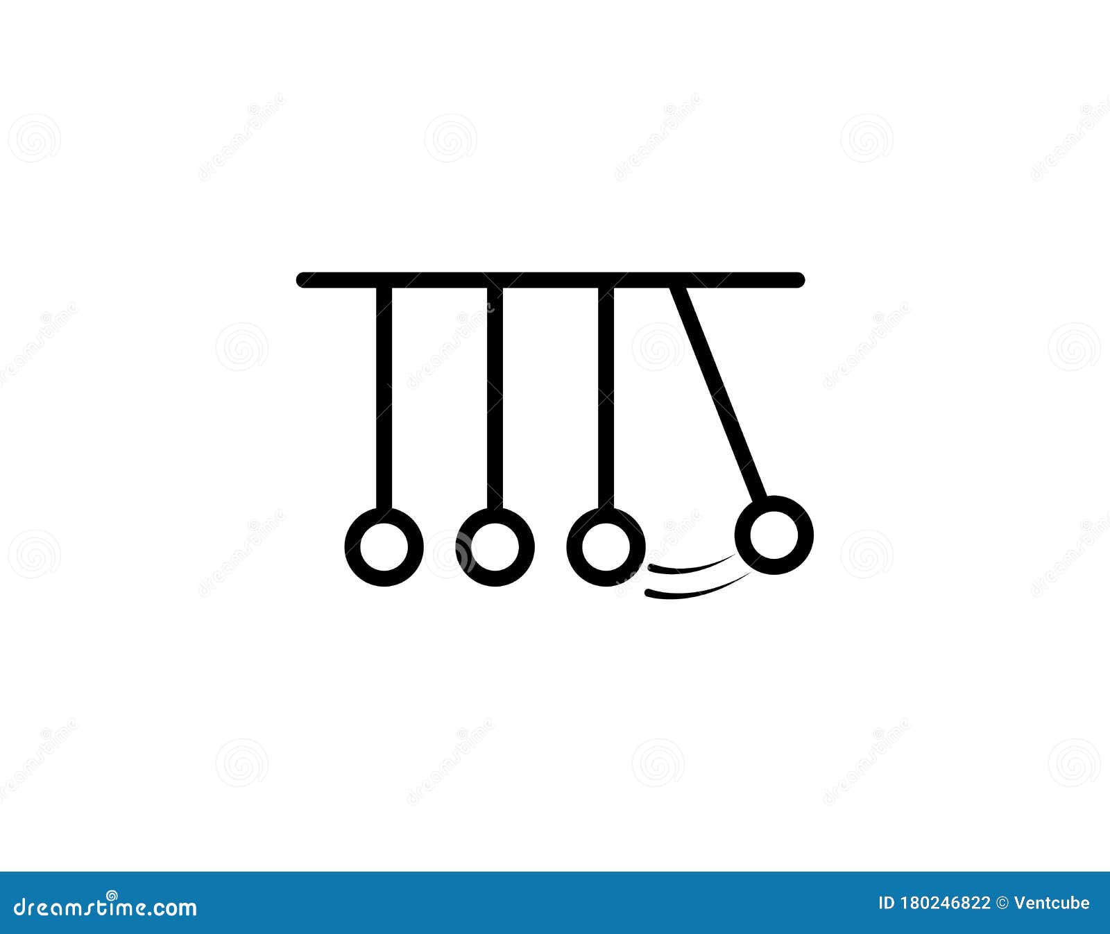 Simple Oscillator Icon Flat Style Graphical Symbol Stock Illustration ...
