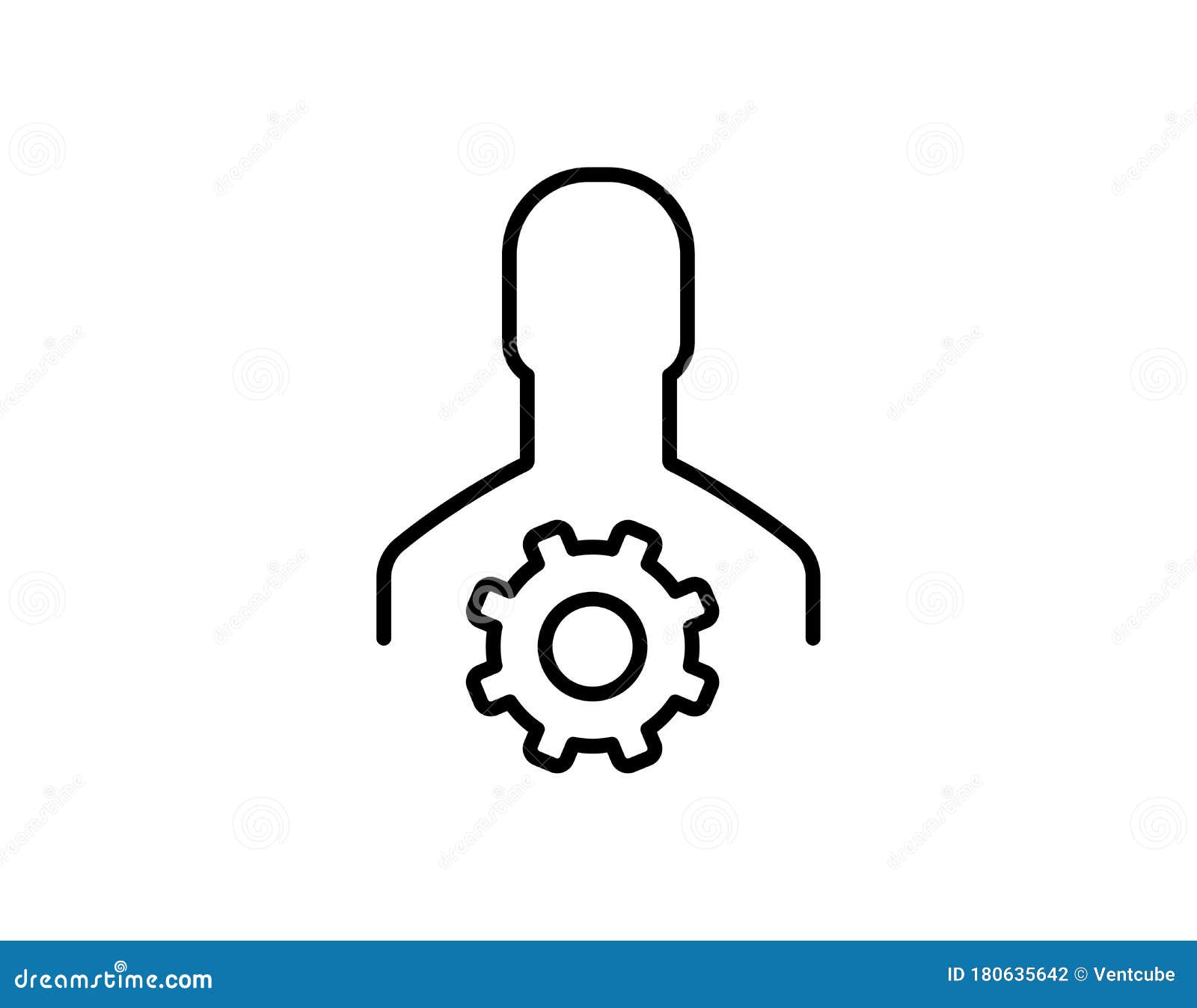 User Settings Interface Symbol Icon Vector Sign And Symbol Isolated On ...