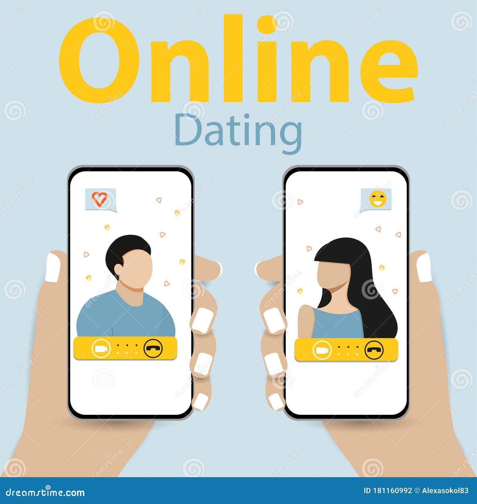 Online Dating Love Friendship Virtual Relationships. Teenagers are ...
