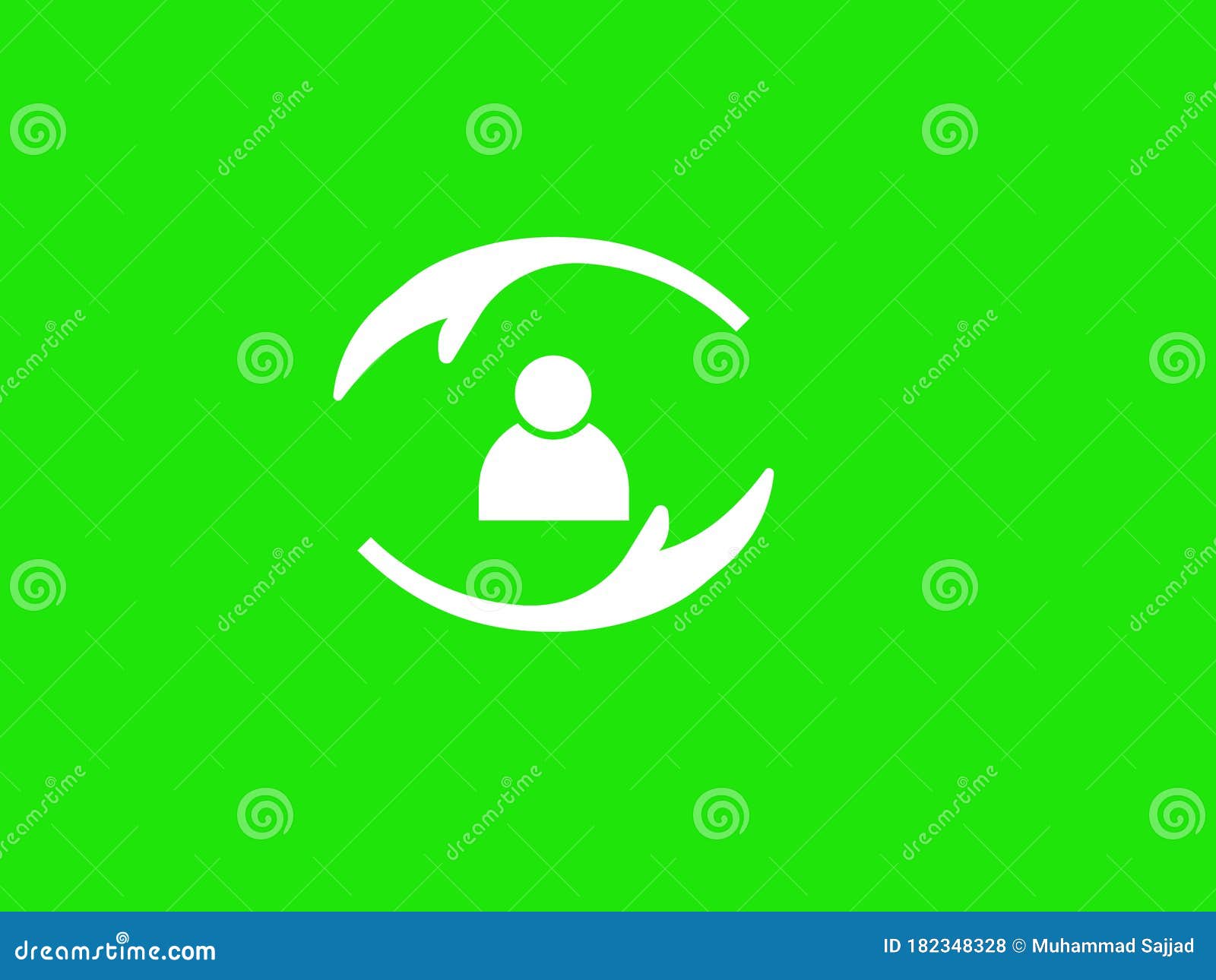 Vector Illustration of Customer Care Icon - Customer Caring Logo ...