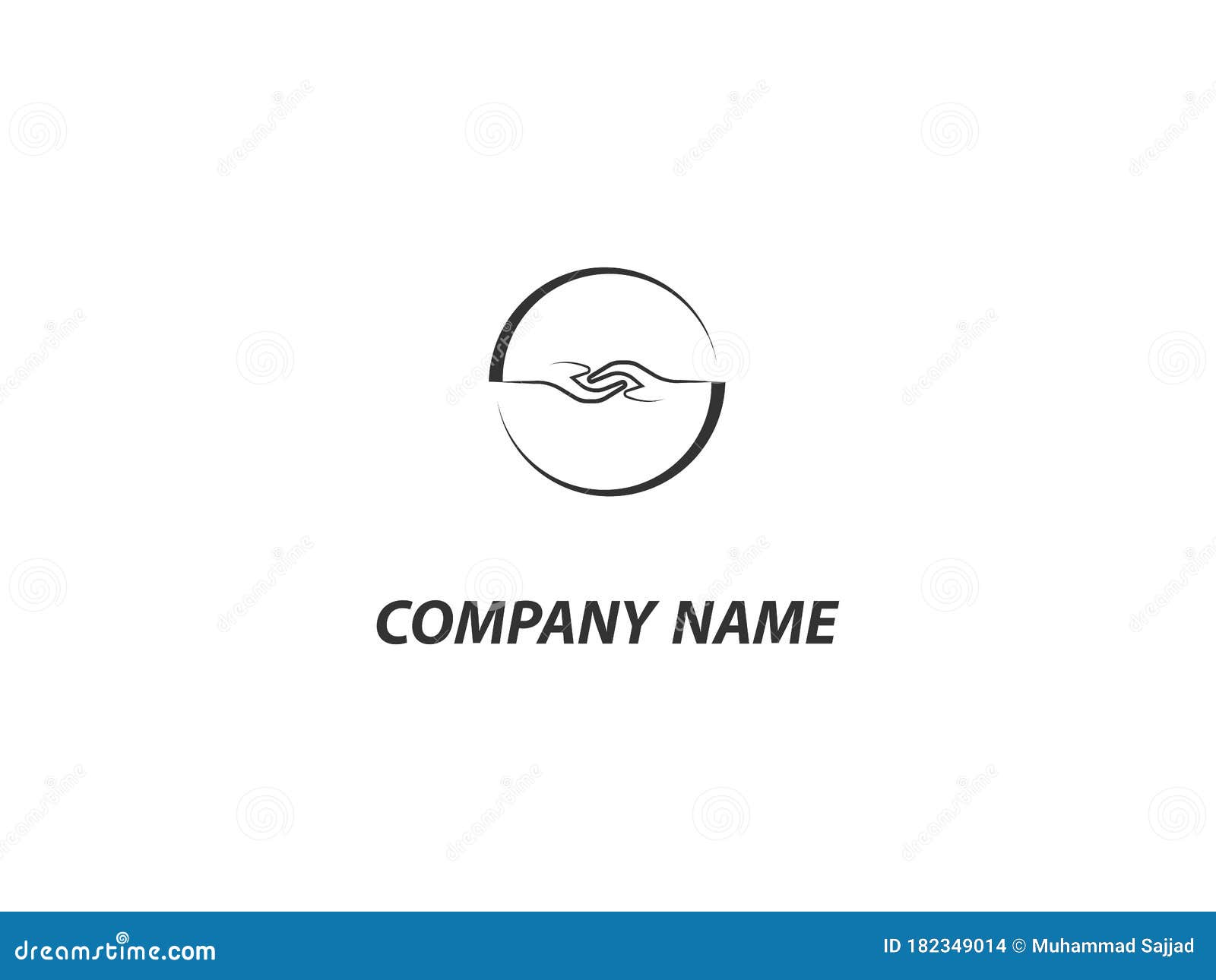 Teamwork Concept - Hands Join Teamwork Symbol - Helping Sign Stock ...