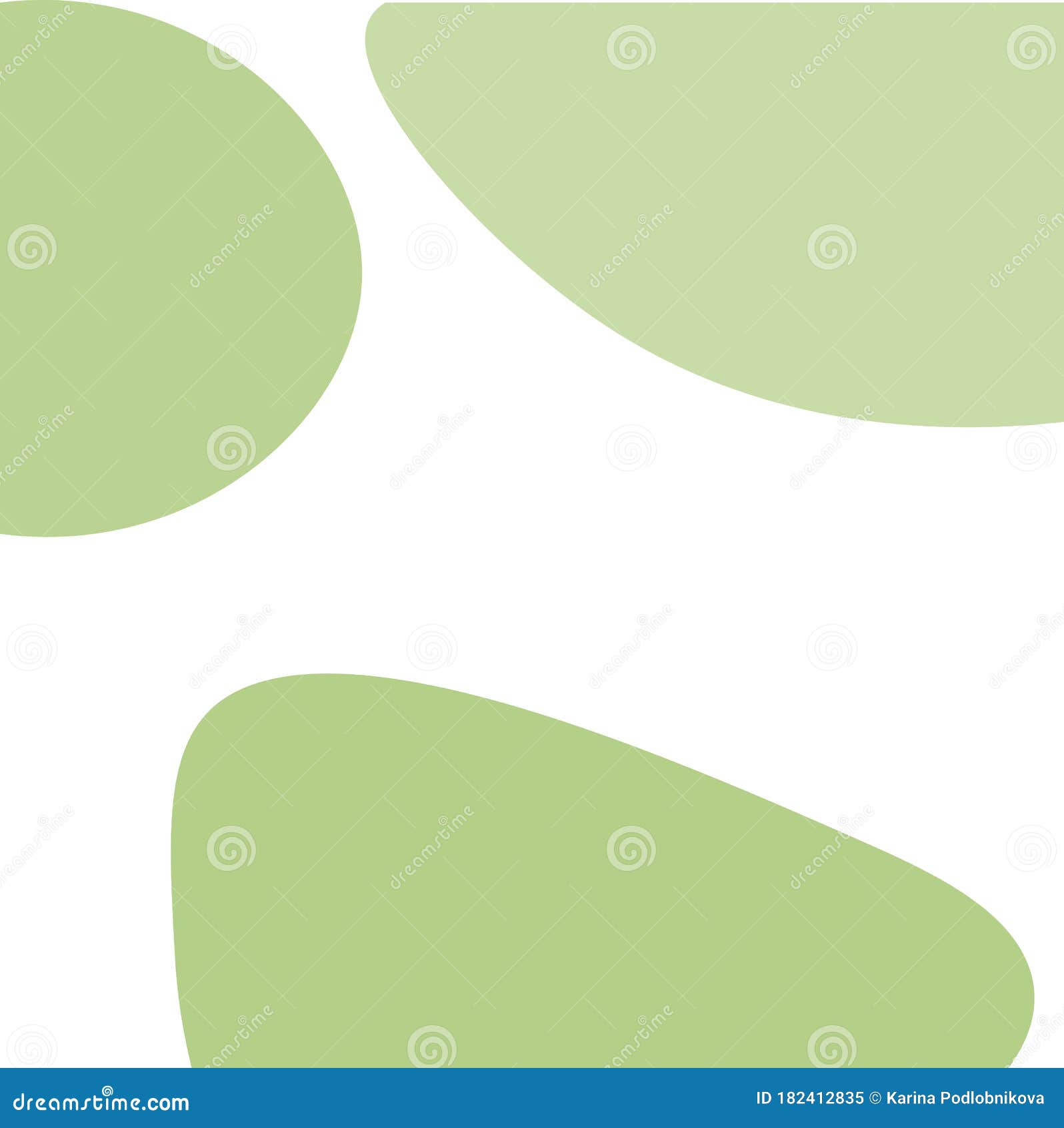 Green Abstract Summer Background, Vector Stock Vector - Illustration of ...