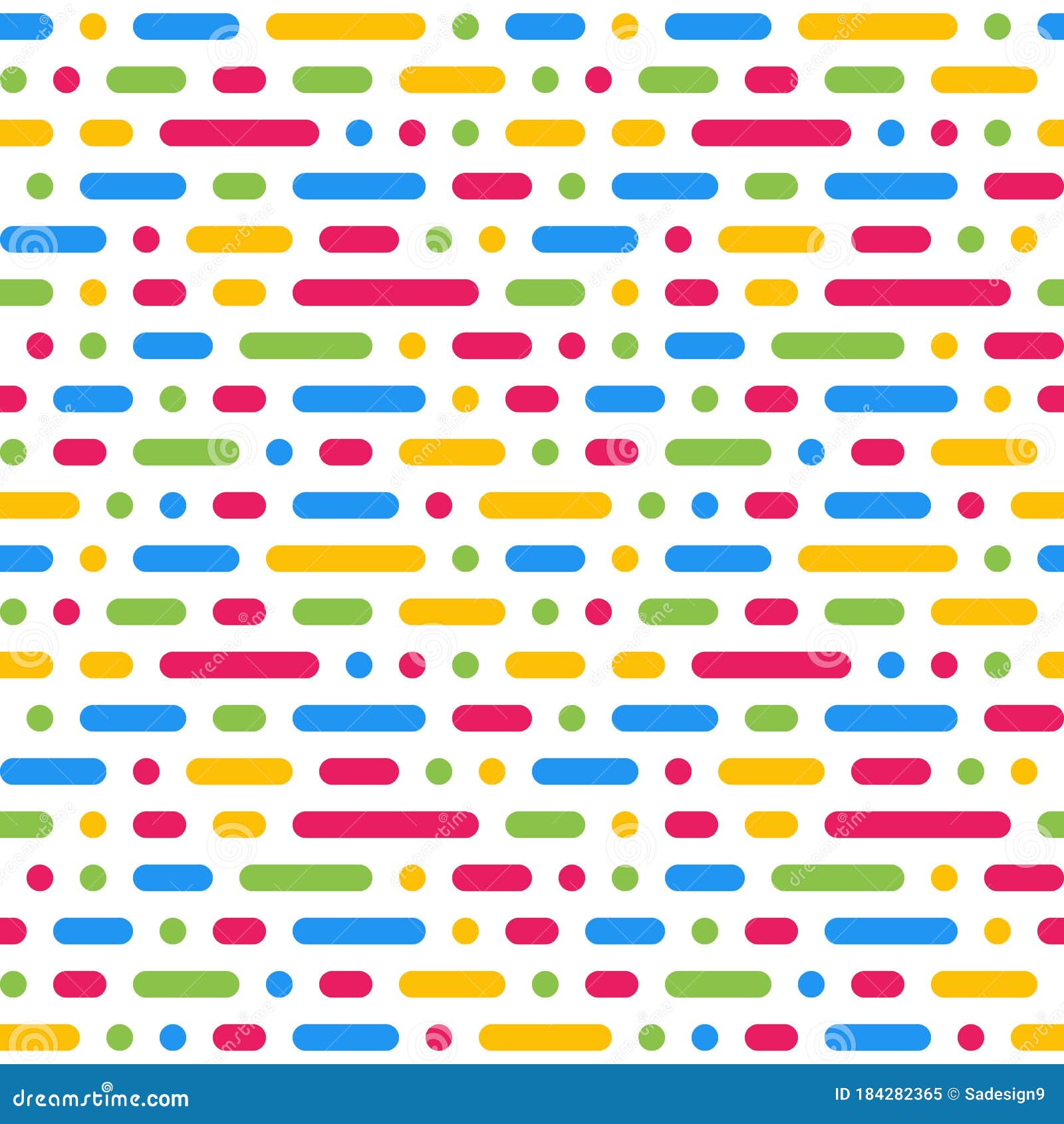 Set Of Colorful Dashed Lines In Different Directions Vector ...