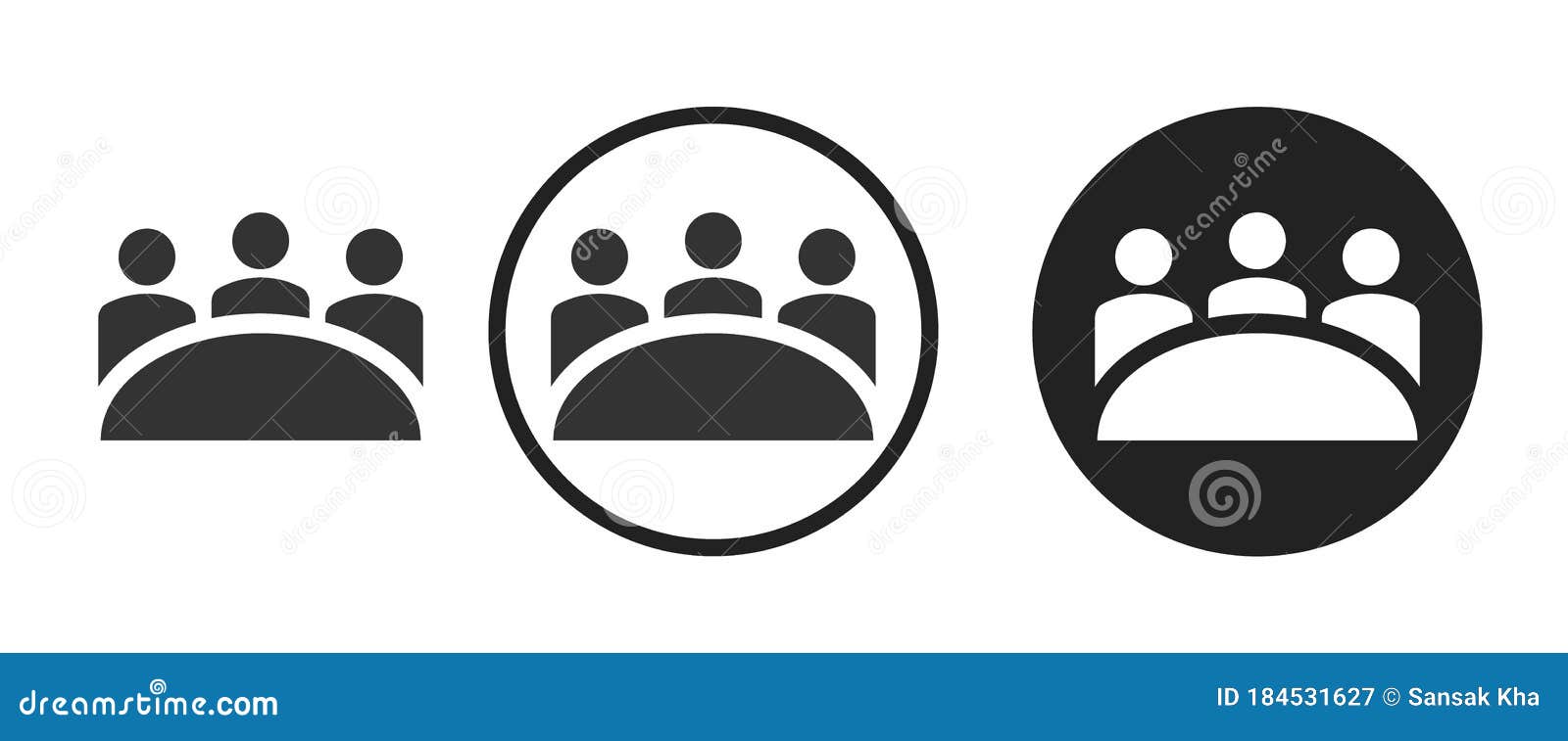 Joining Icon . Web Icon Set Stock Illustration - Illustration of button ...