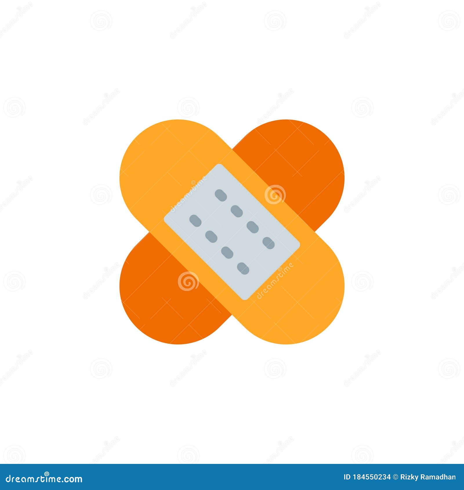 Bandage Flat Style Icon. Illustration for Design Graphic, Website, UI ...