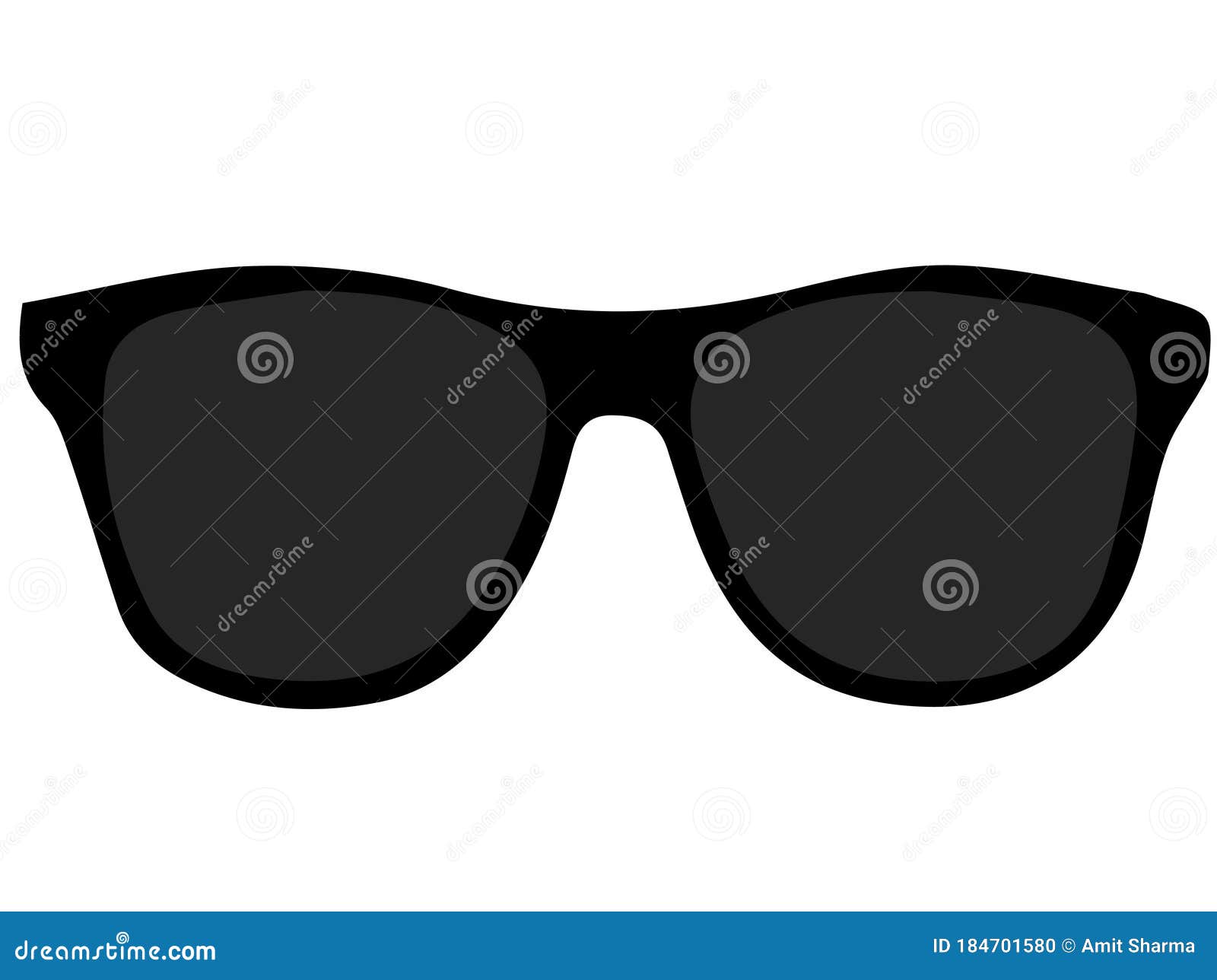 Black Spectacles Sign and Symbol Illustration Stock Illustration ...