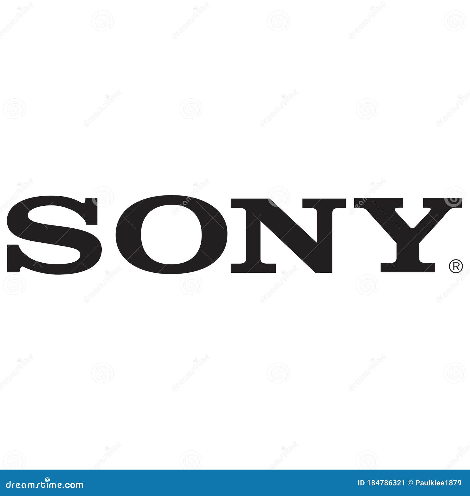 Sony Logo Vector On White Background Editorial Photo | CartoonDealer ...