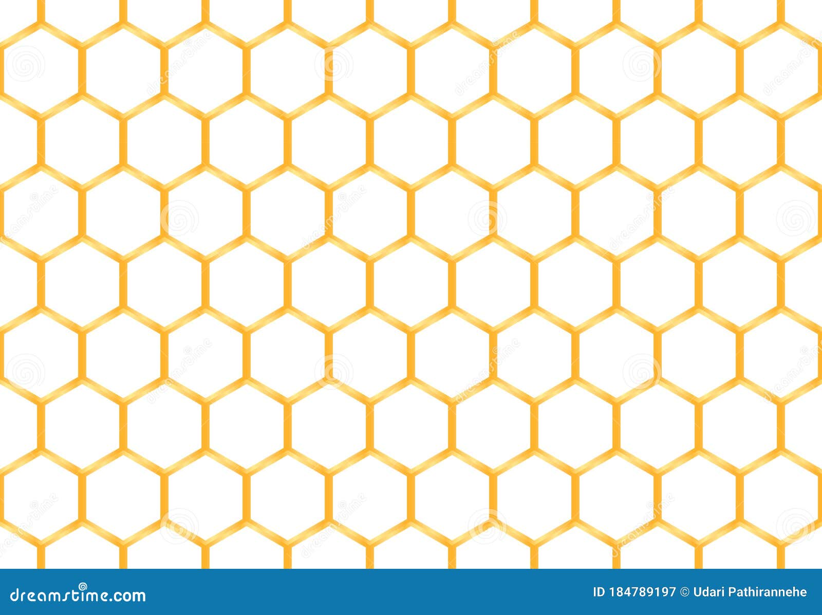 Honeycomb Style Frame Vector Illustration | CartoonDealer.com #7297032