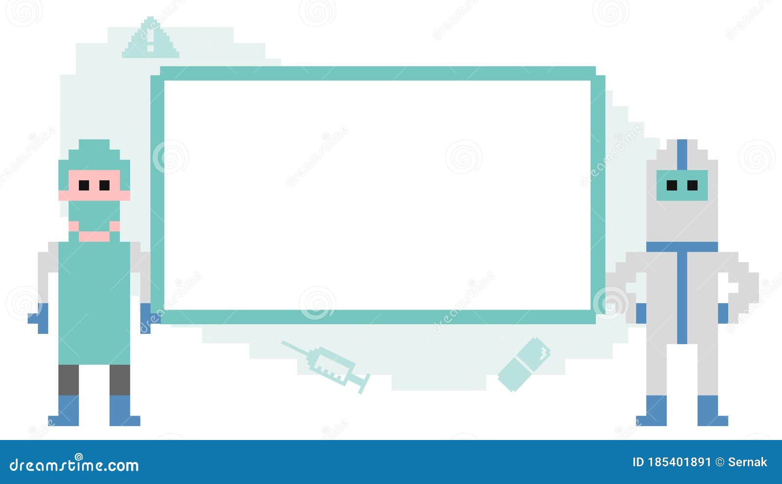 Pixel Art: Doctor Sprite Stock Photography | CartoonDealer.com #194149388