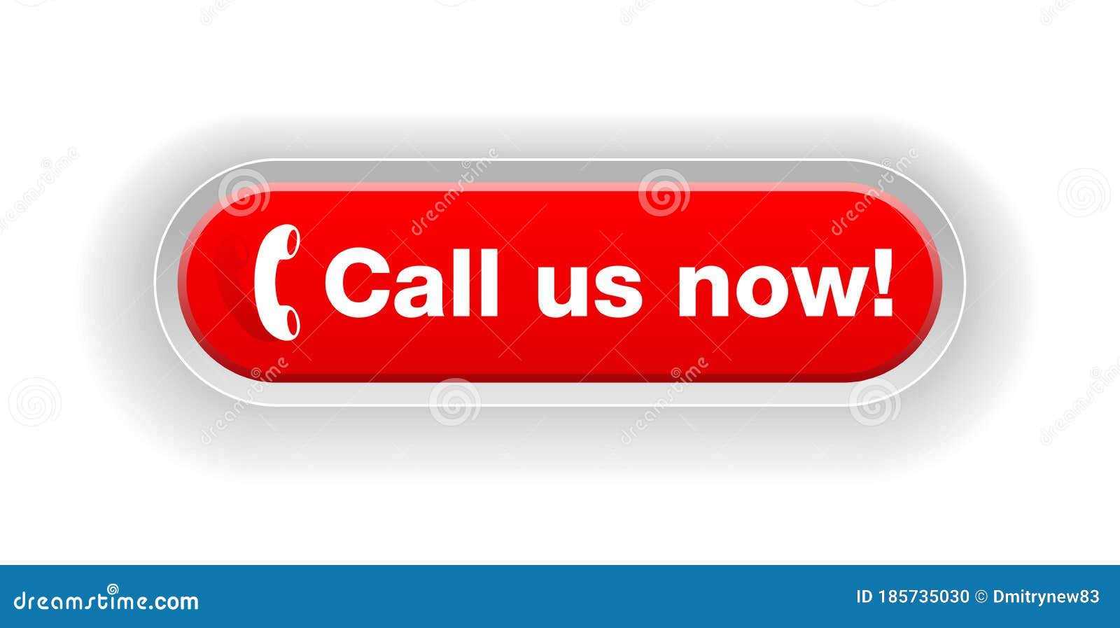 Call us now Web button stock vector. Illustration of element - 185735030