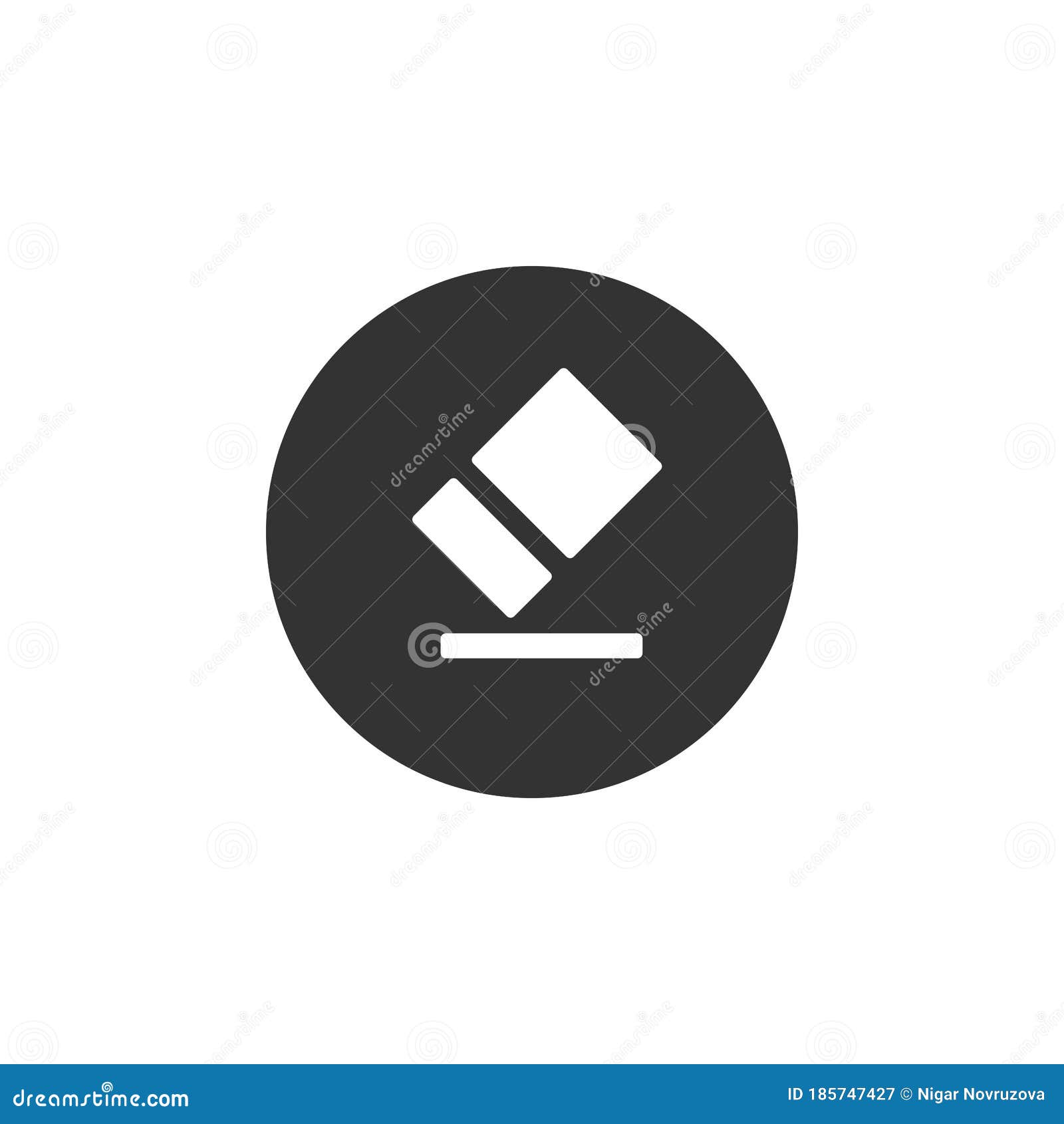 Eraser Icon, Rubber Symbol Vector for Website and Mobile App Stock ...
