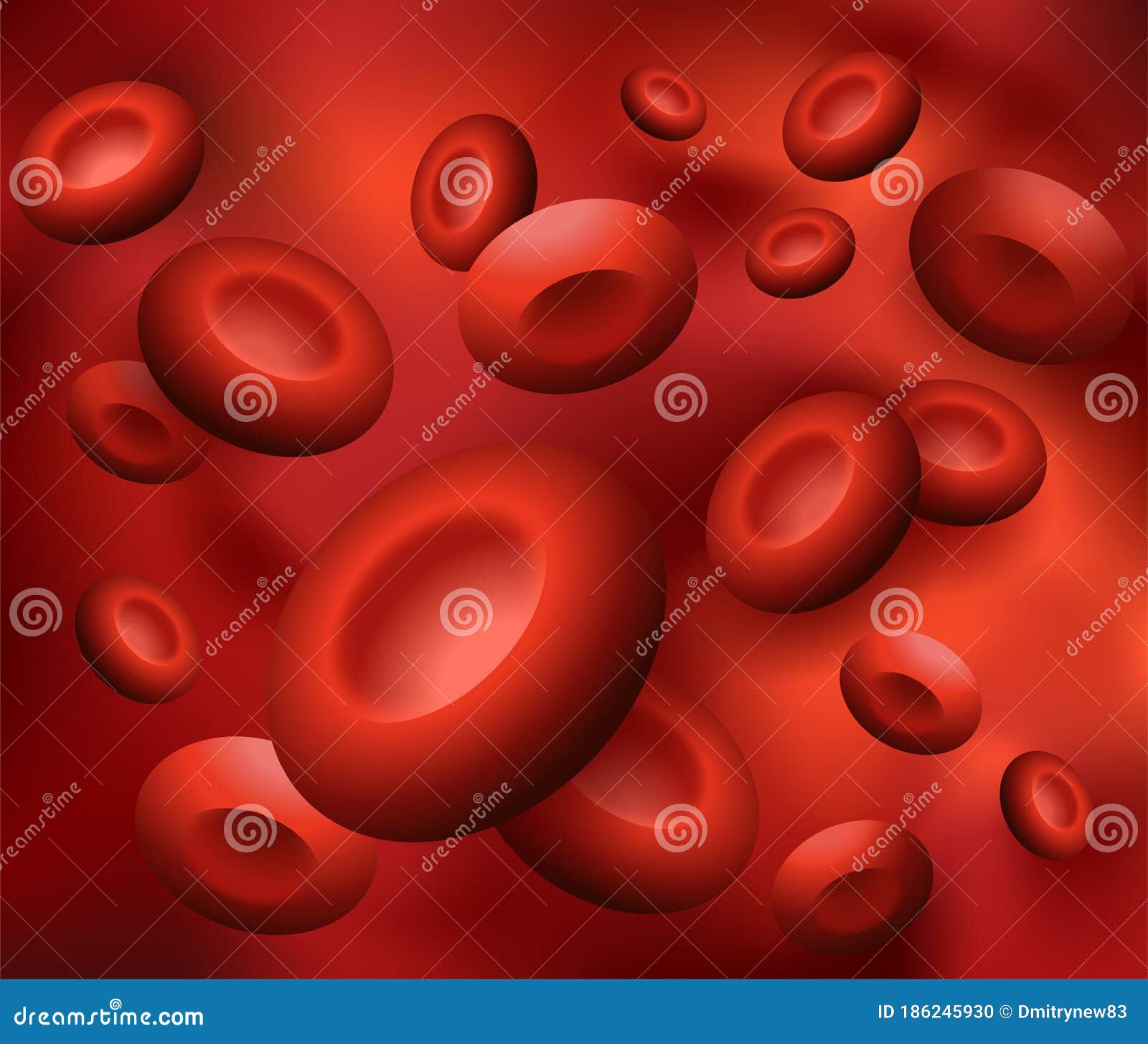 Blood Cells Texture Background Stock Vector - Illustration of ...