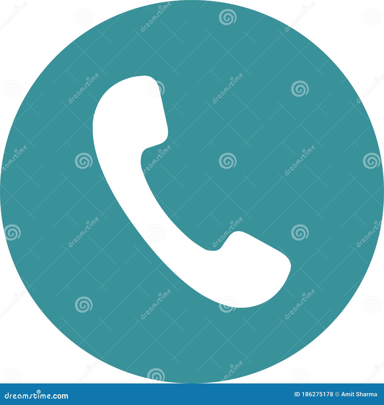Phone Icon for Web Sign and Symbol Stock Illustration - Illustration of ...