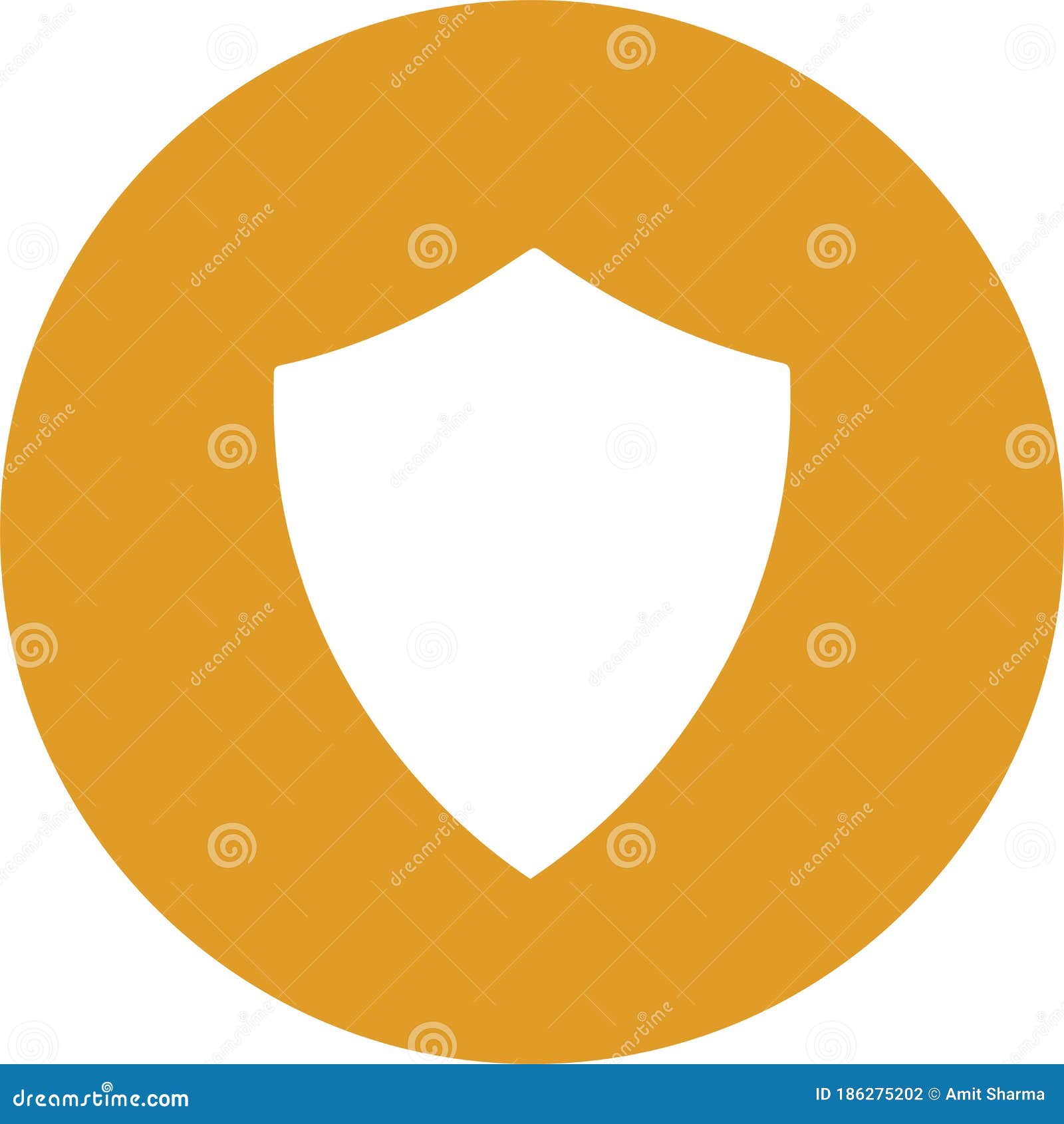Anti Virus Shield Icon, Sign and Symbol Stock Illustration ...