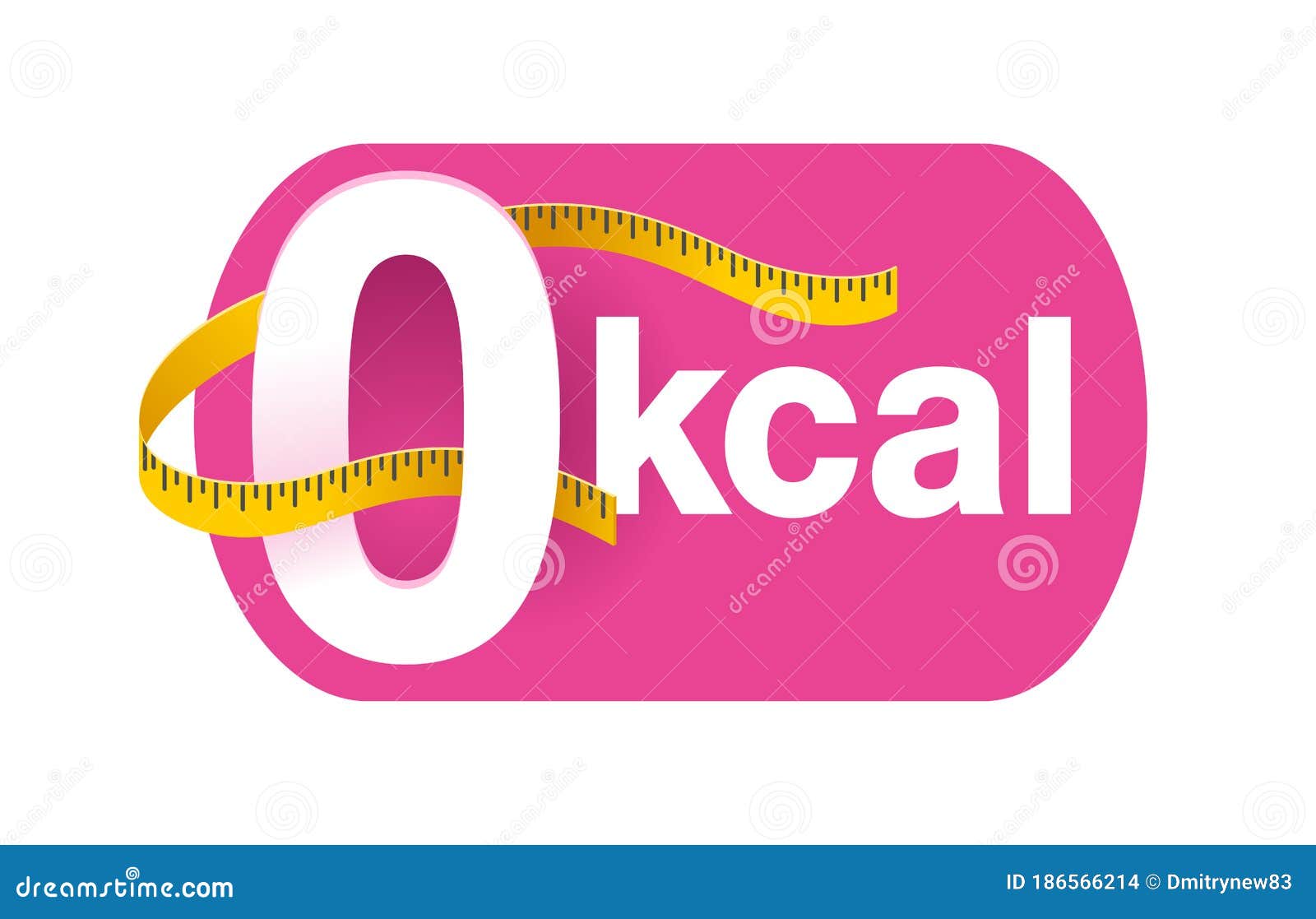 0 Kcal Icon or Stamp for Packaging Stock Vector - Illustration of ...