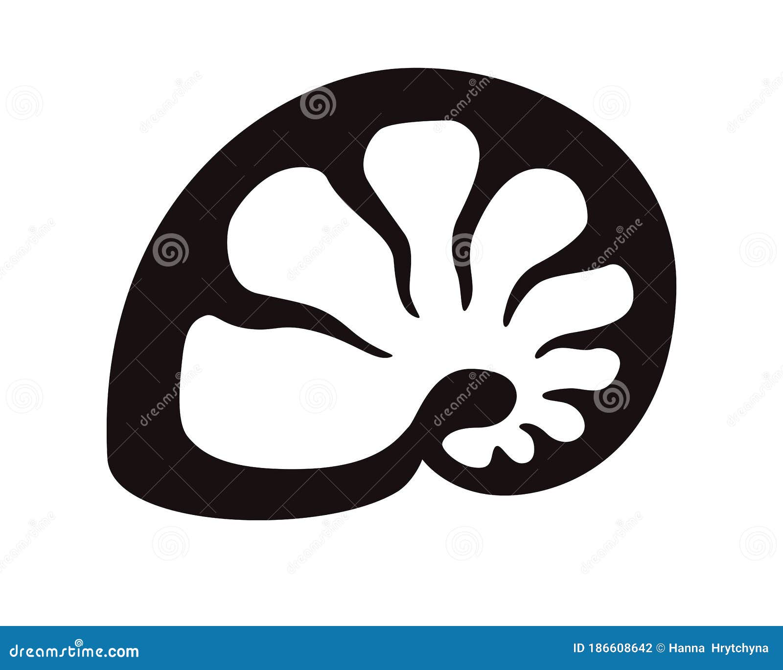 Nautilus Shell - Logo or Pictogram. Nautilus Shell - Elegant, Stylish ...