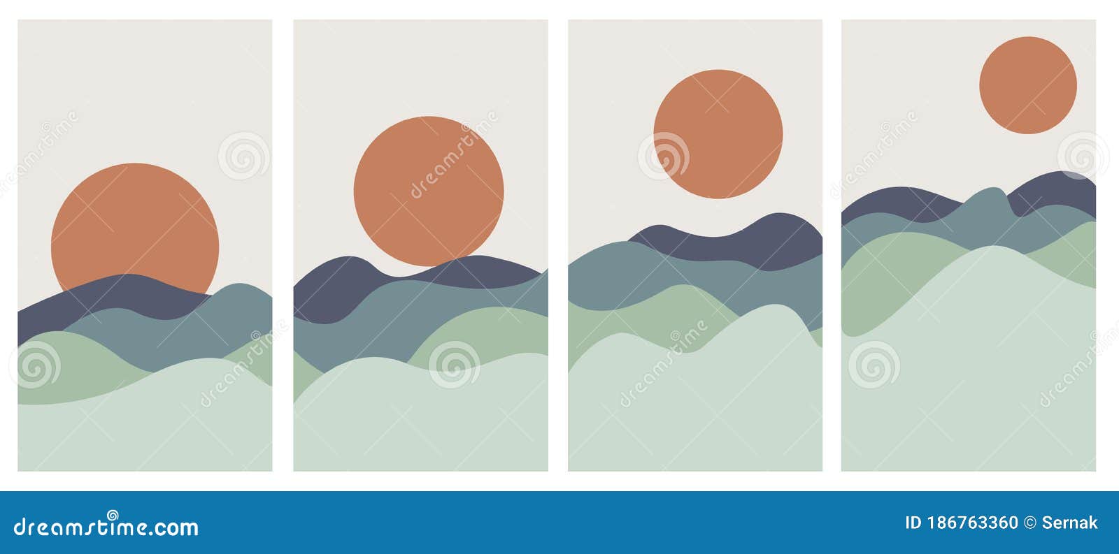 Abstract Sky Of Sunrise With Triangles And Grudge Texture Vector ...