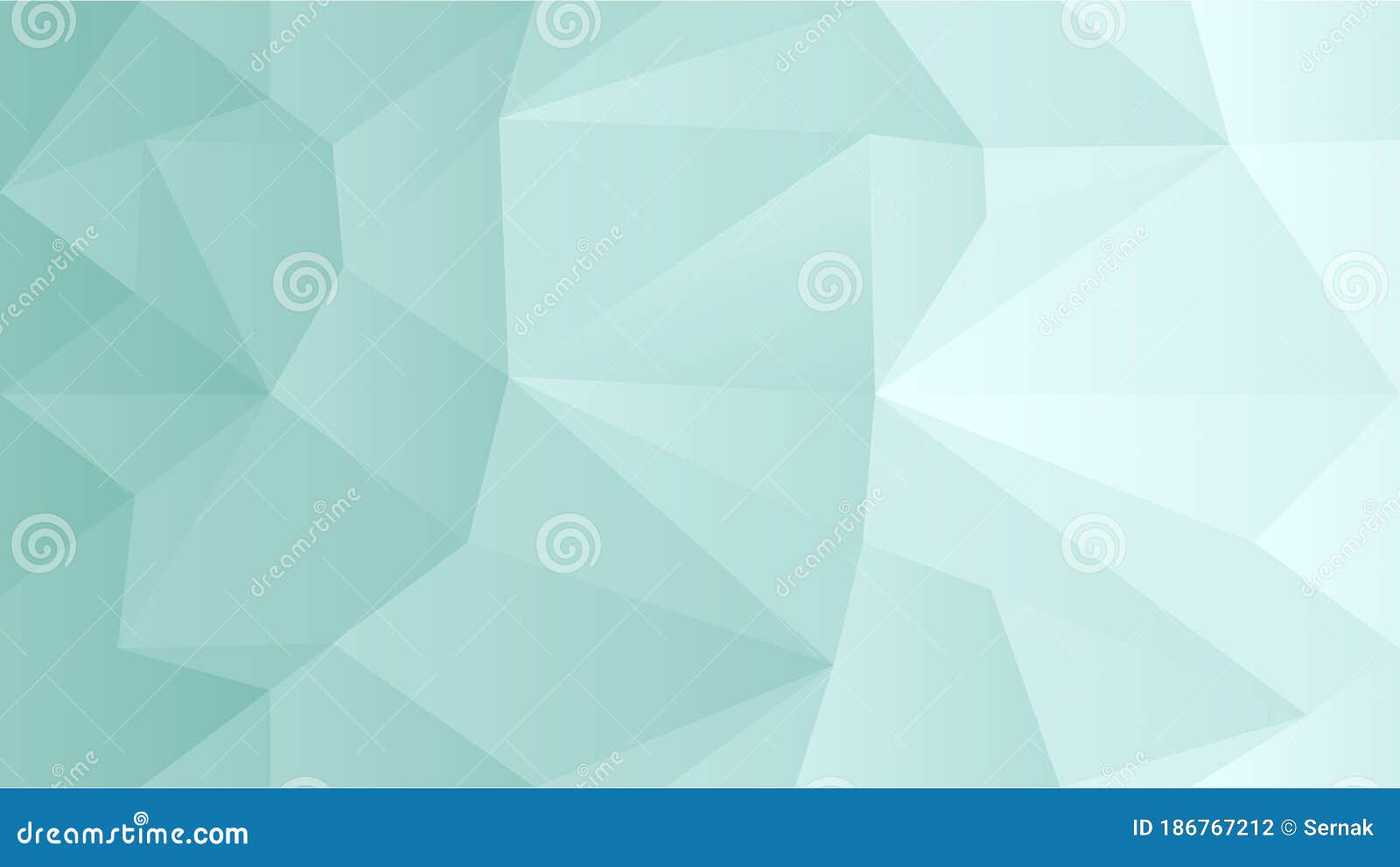 Abstract Polygonal Background with Soft Green Colors. Stock Vector ...