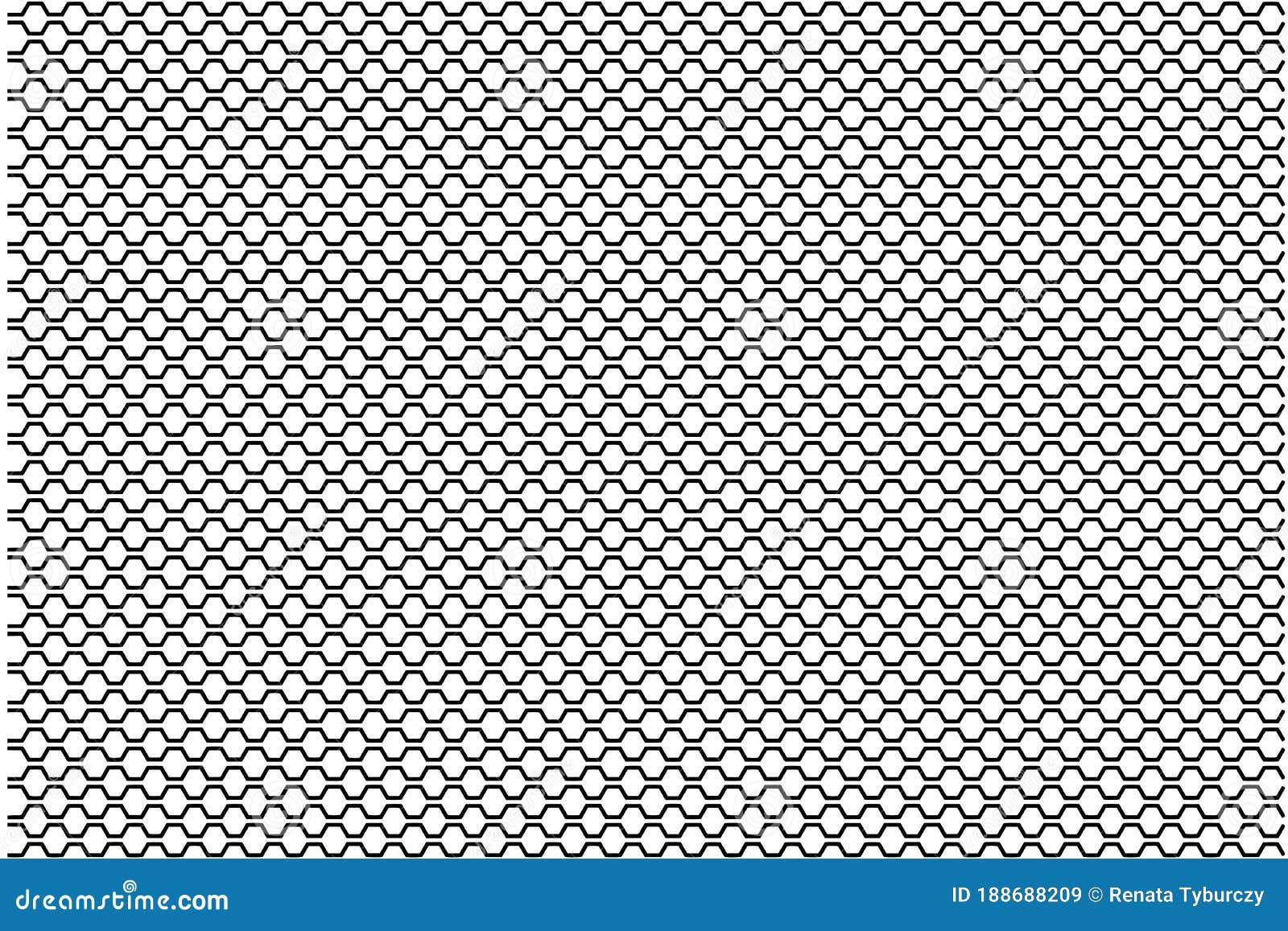 Hexagon Pattern. Seamless Honey Combs Background Stock Vector ...