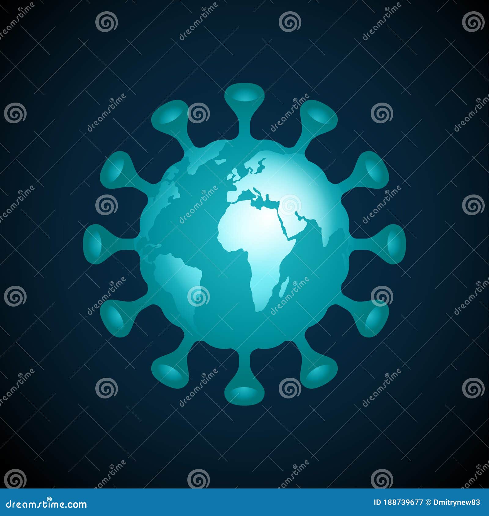 Global Epidemy - World Lockdown Quarantine Stock Vector - Illustration ...