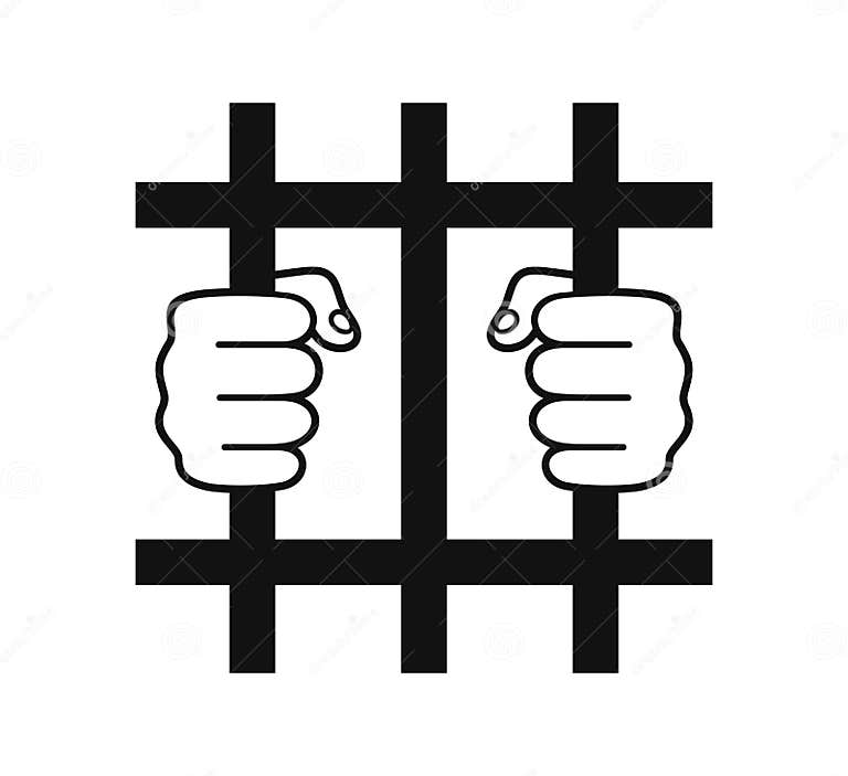 Jail Logo. Isolated Jail on White Background Stock Vector ...