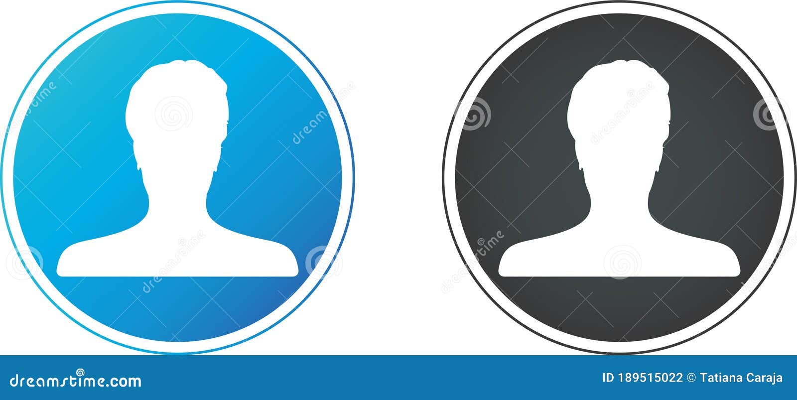 User Flat Avatar Icon, Sign, Profile People Symbol.Social Media Avatar ...