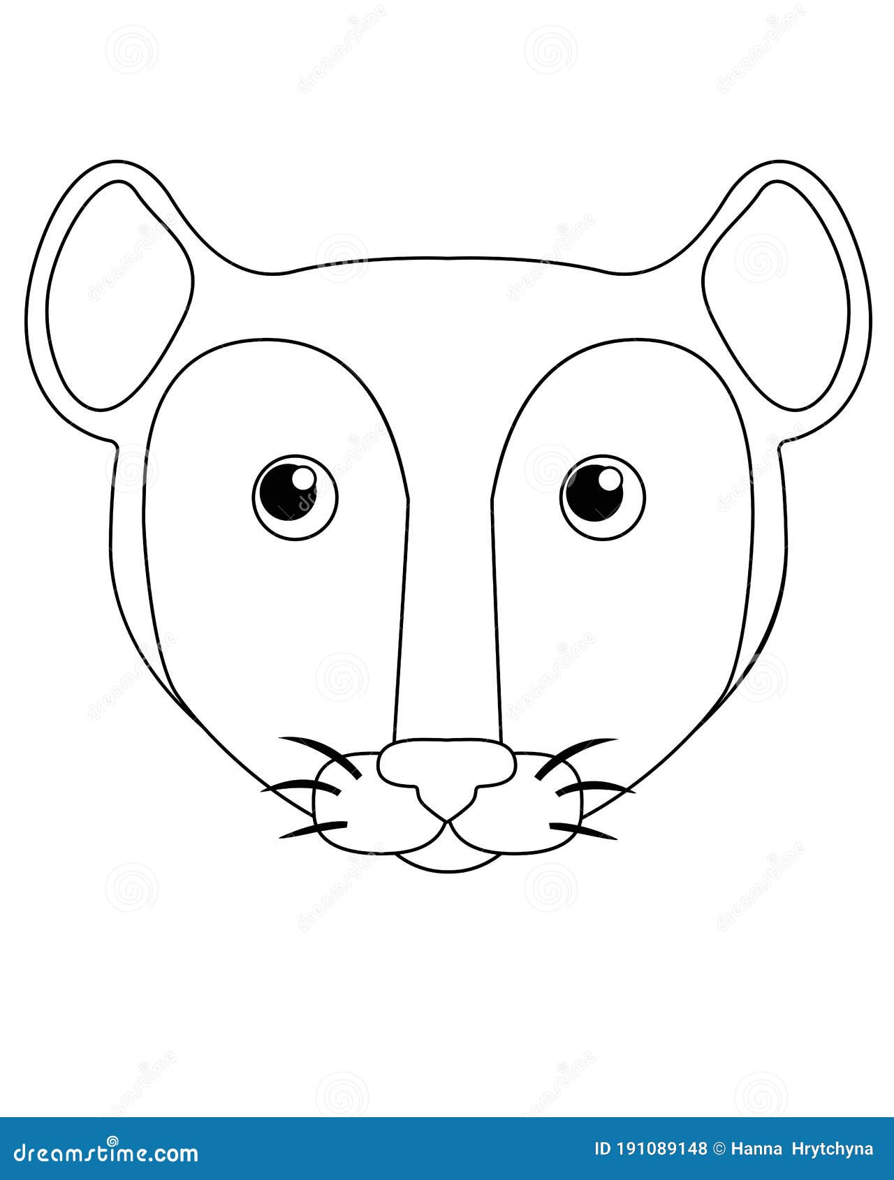 Coloring Mask Of Mouse