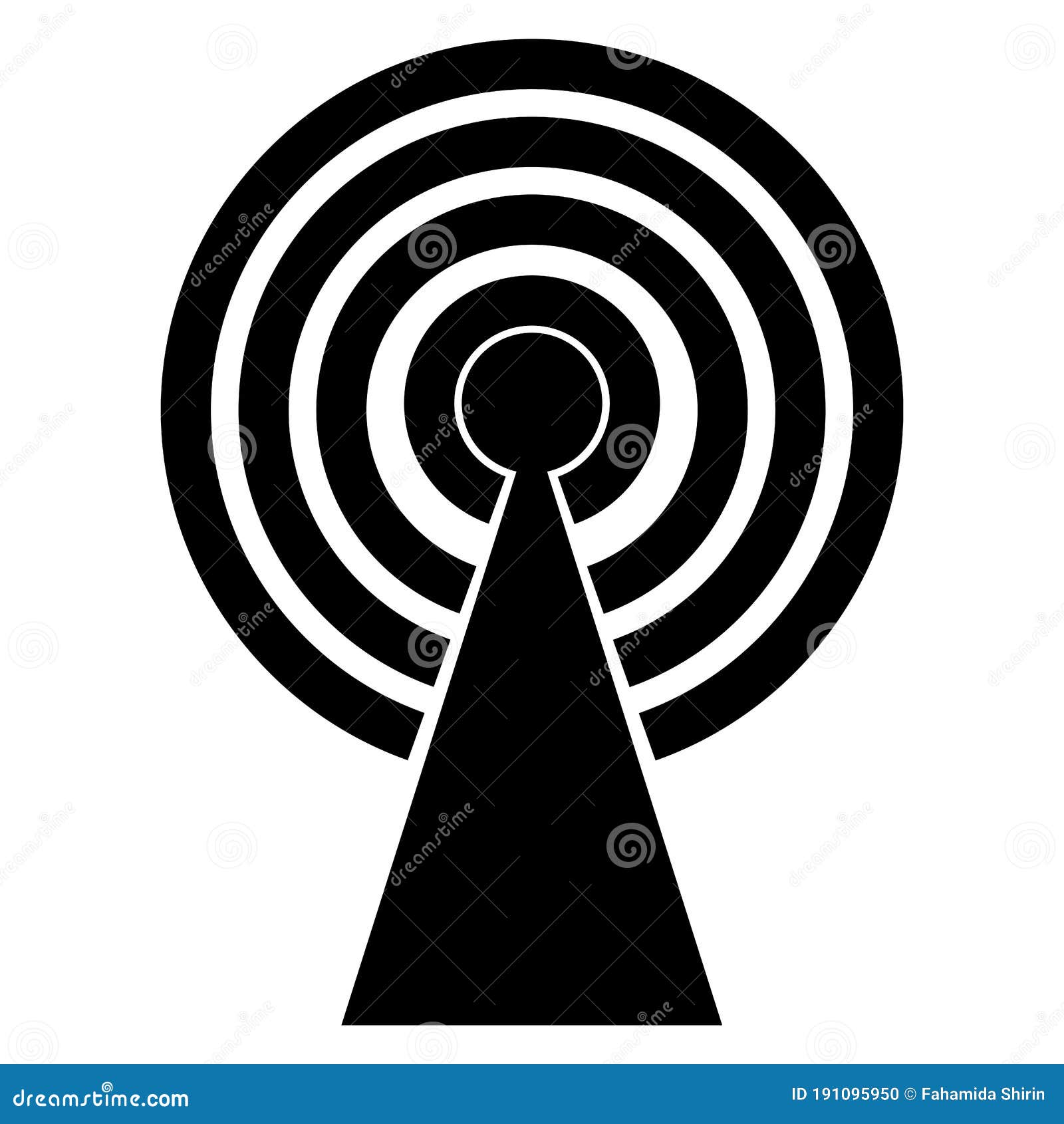 Router Icon Black and White Design Stock Vector - Illustration of icon ...