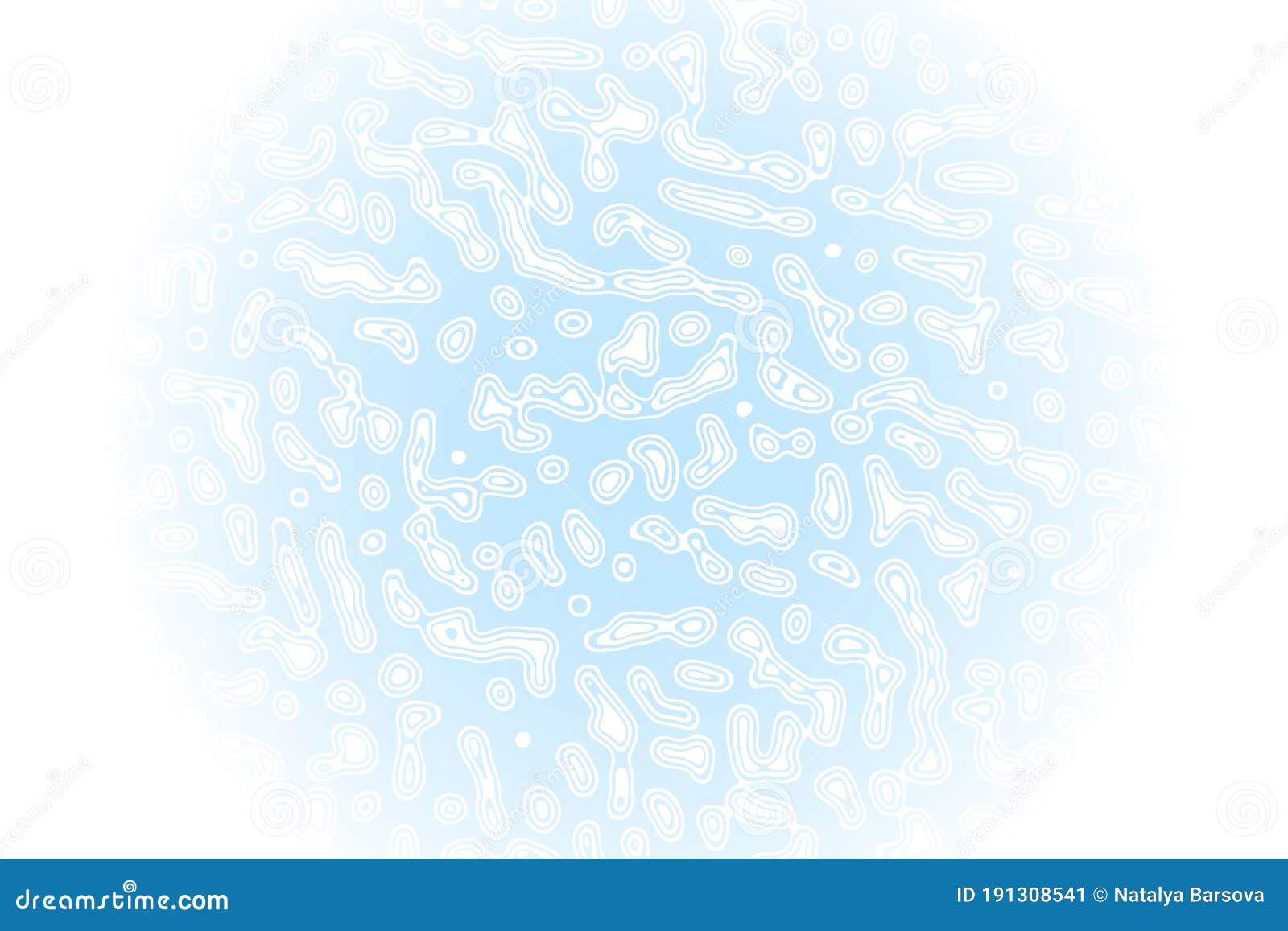 Medical Background of Microbes or Cells Under the Microscope. Stock ...