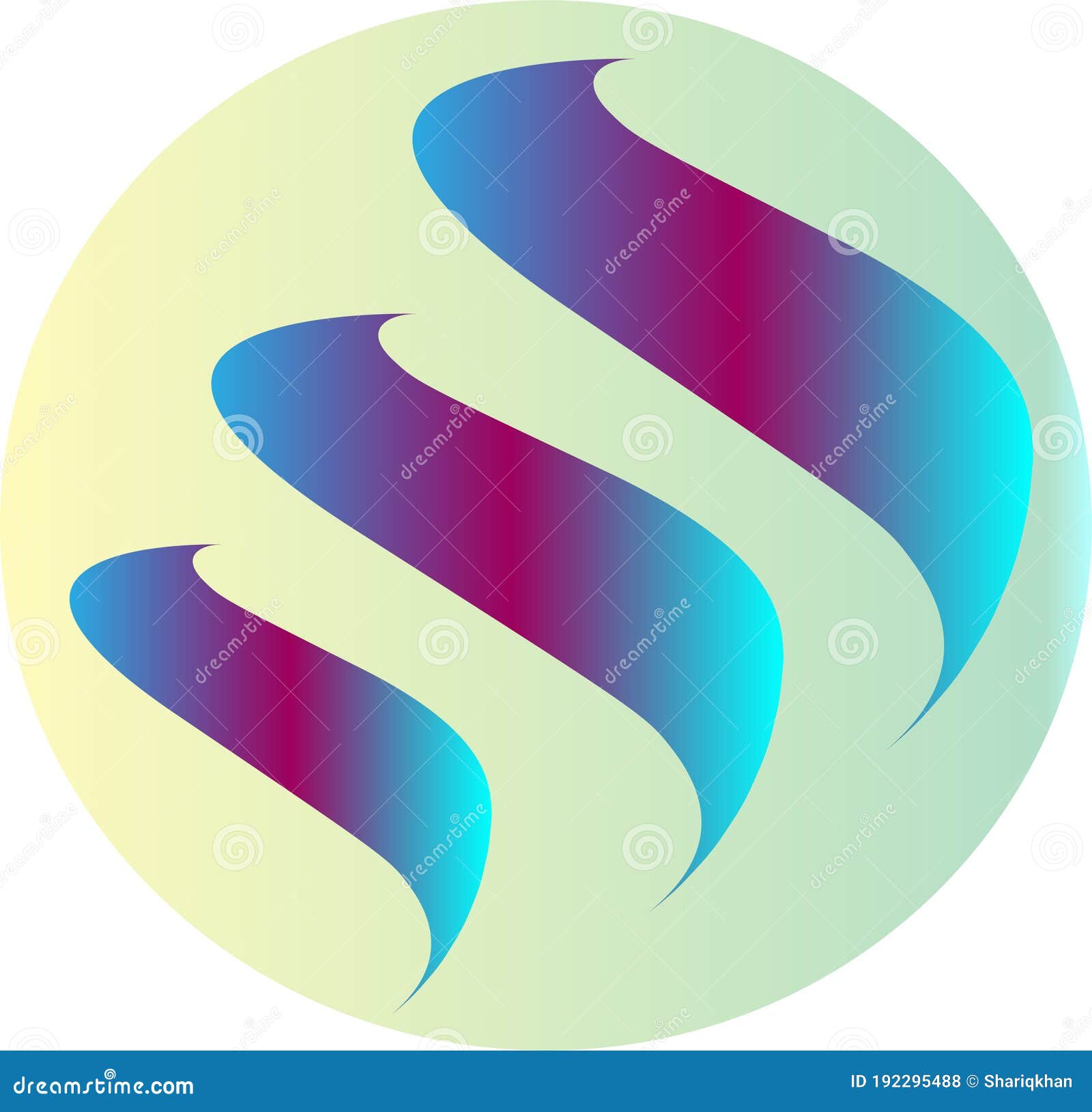 Curve Logo Vector Illustration | CartoonDealer.com #14531354