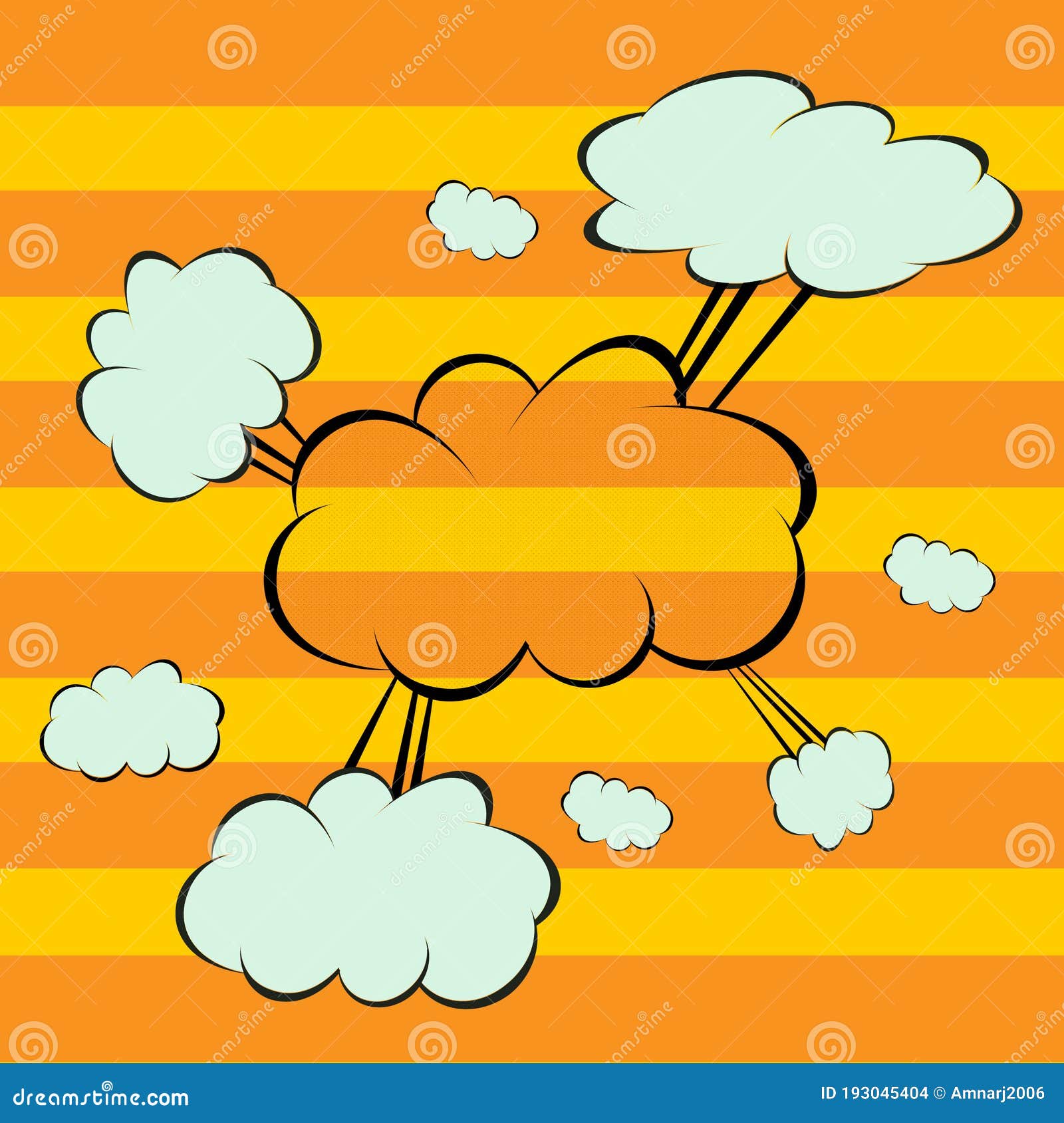 Boom Comic Book Background Vector Stock Illustration - Illustration of ...