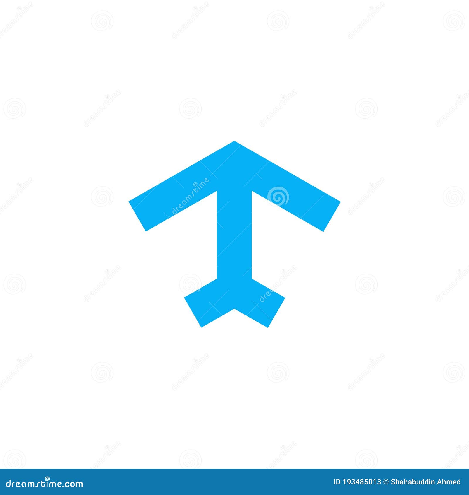 Flying Airplane Icon Vector Illustration. Abstract Arrow Sign, Icon ...