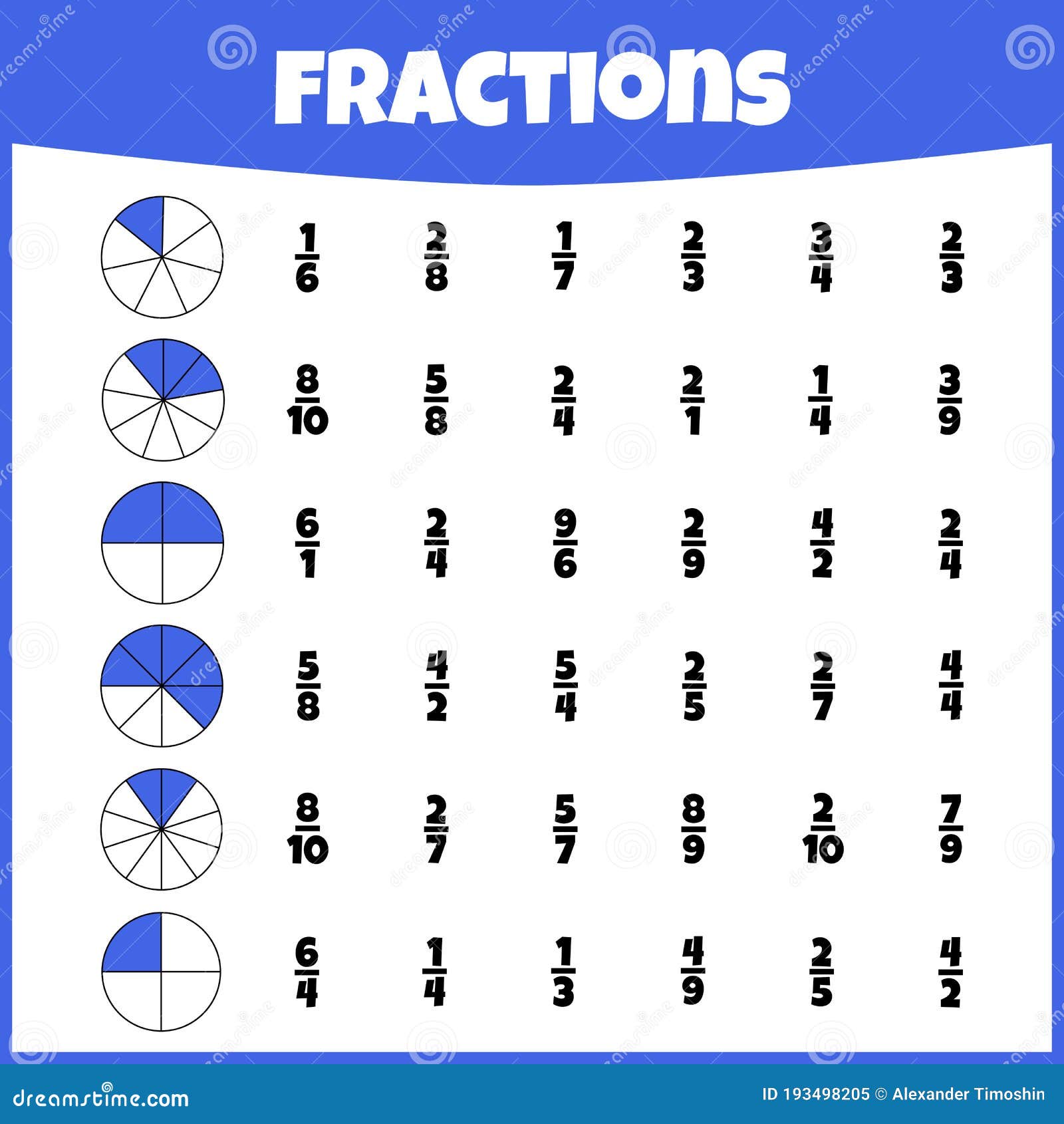 Fraction Mathematics Fraction Calculator Simplifying Fractions On White ...