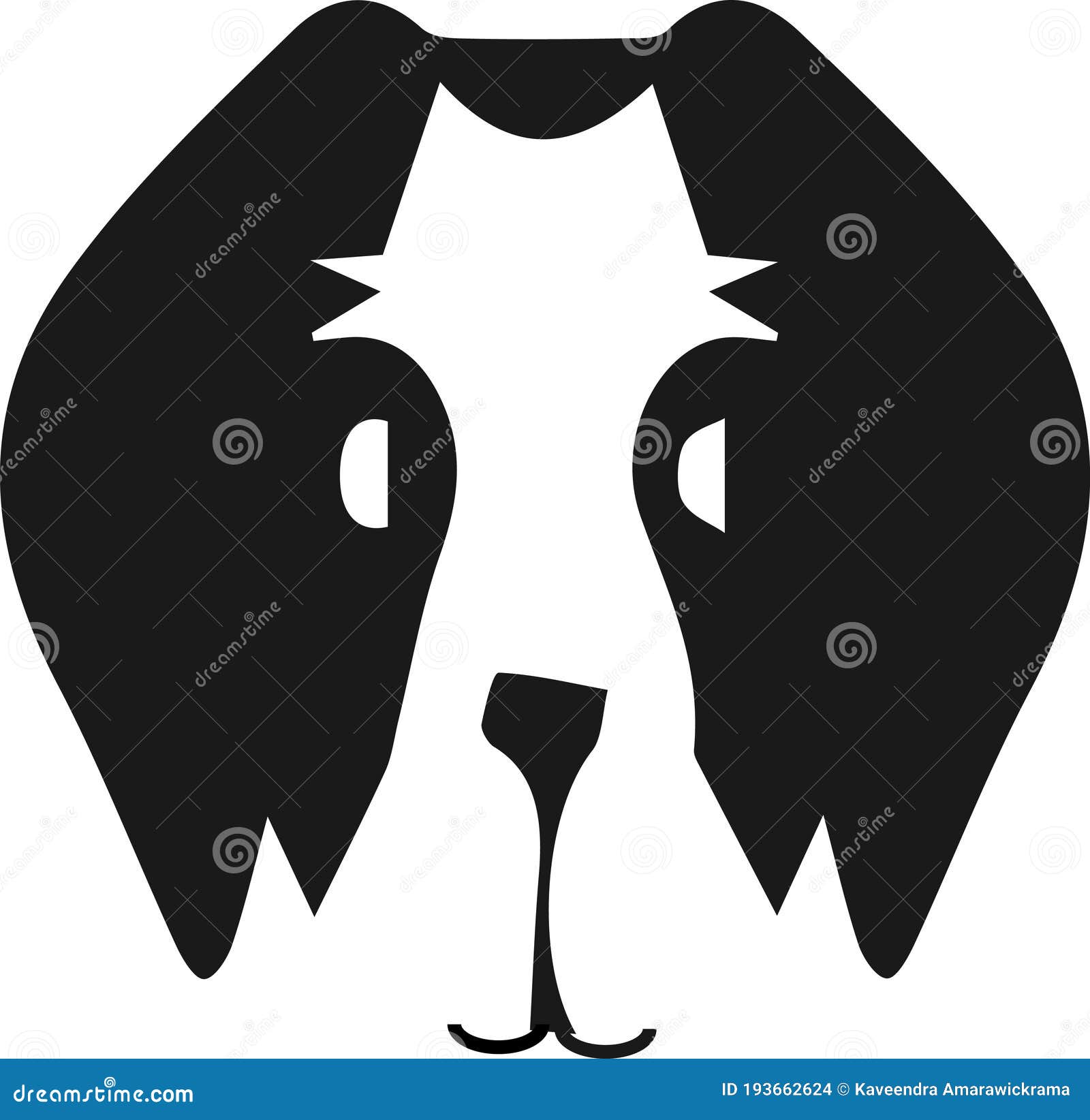 Abstract Pet Logo Design on White Stock Vector - Illustration of work ...