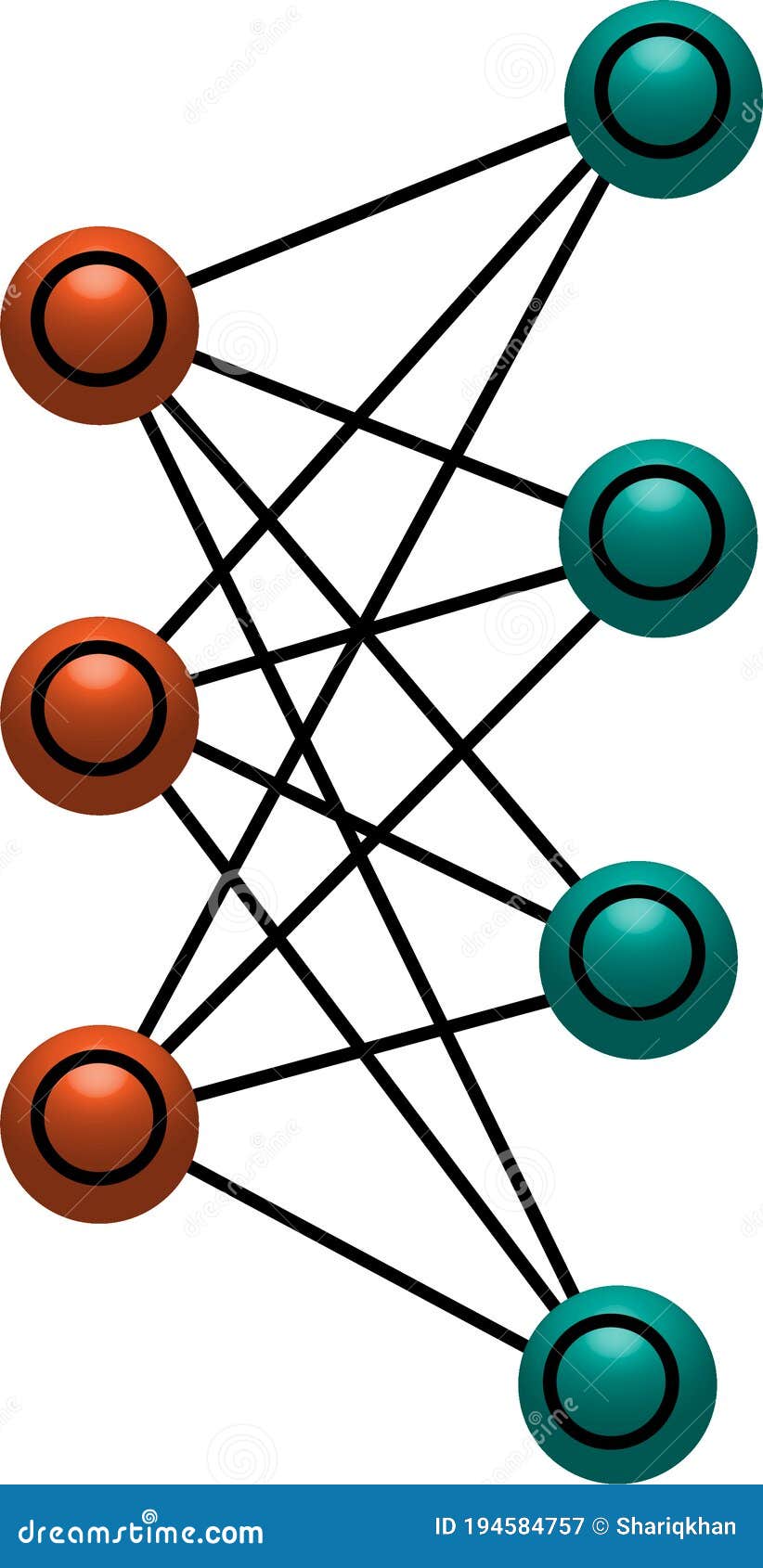 Restricted Boltzmann Machine Neural Network Component Illustration ...