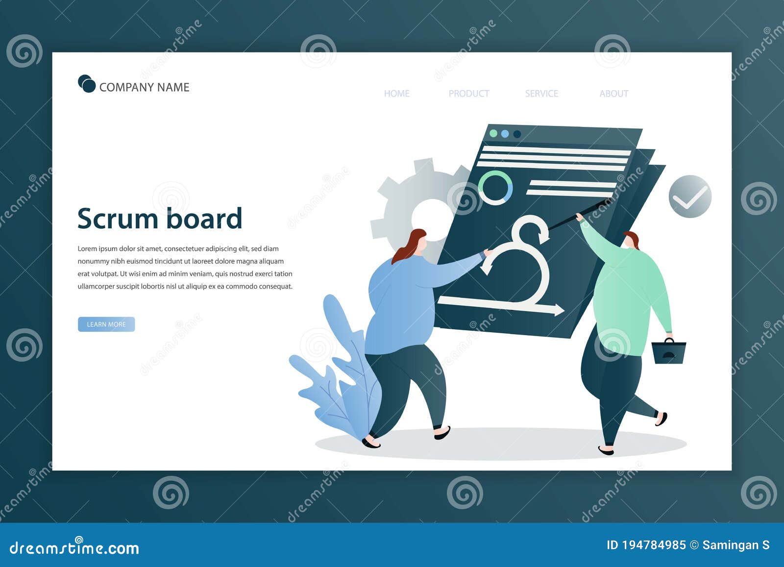 Scrum Processes. Teamwork Agile Sprints Software Production ...