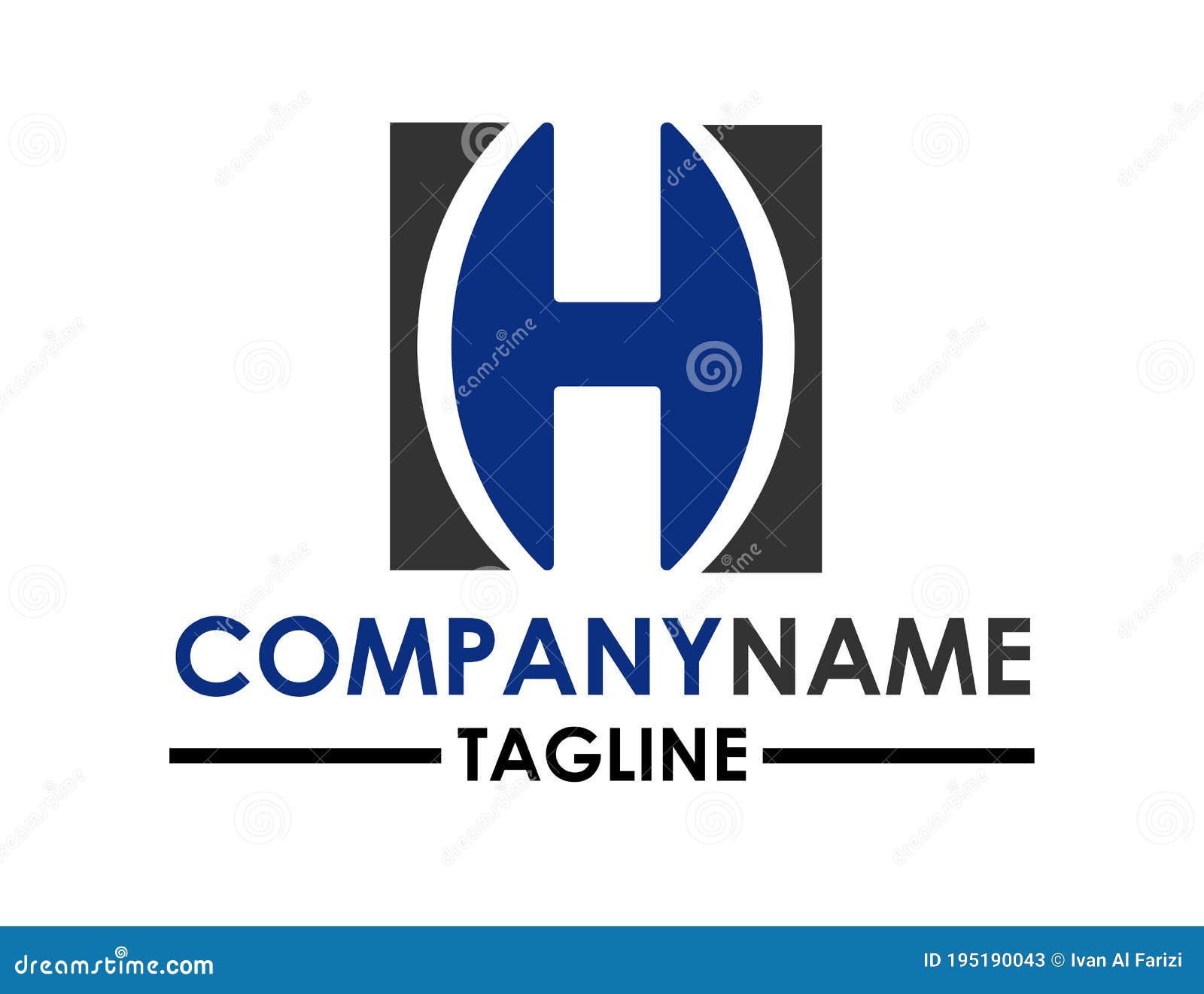 Creative and Simple Initial Company Logo Design Stock Vector ...
