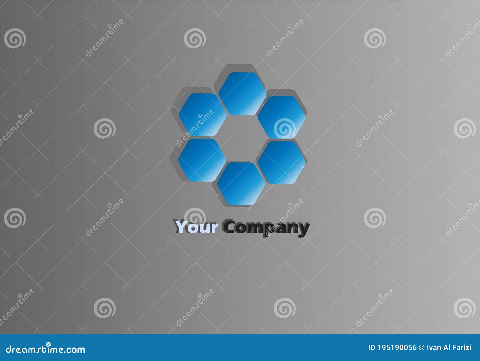 Creative and Simple Initial Company Logo Design Stock Vector ...