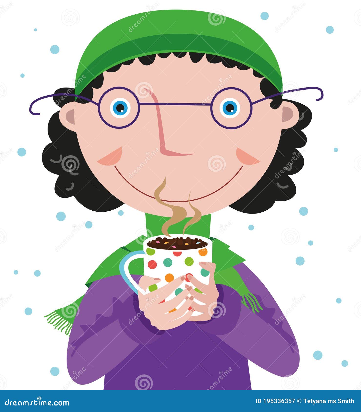 Elf Drinking Coffee Stock Illustrations – 12 Elf Drinking Coffee Stock ...