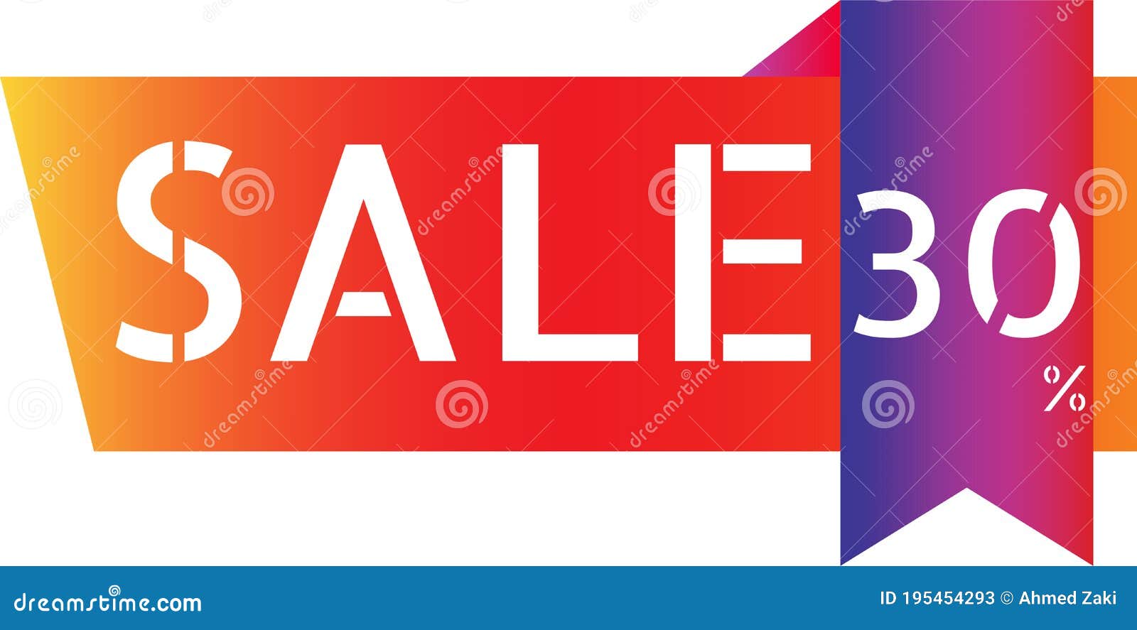 Sale Banner Template Design, Big Sale Special Offer 30 Off. Stock ...