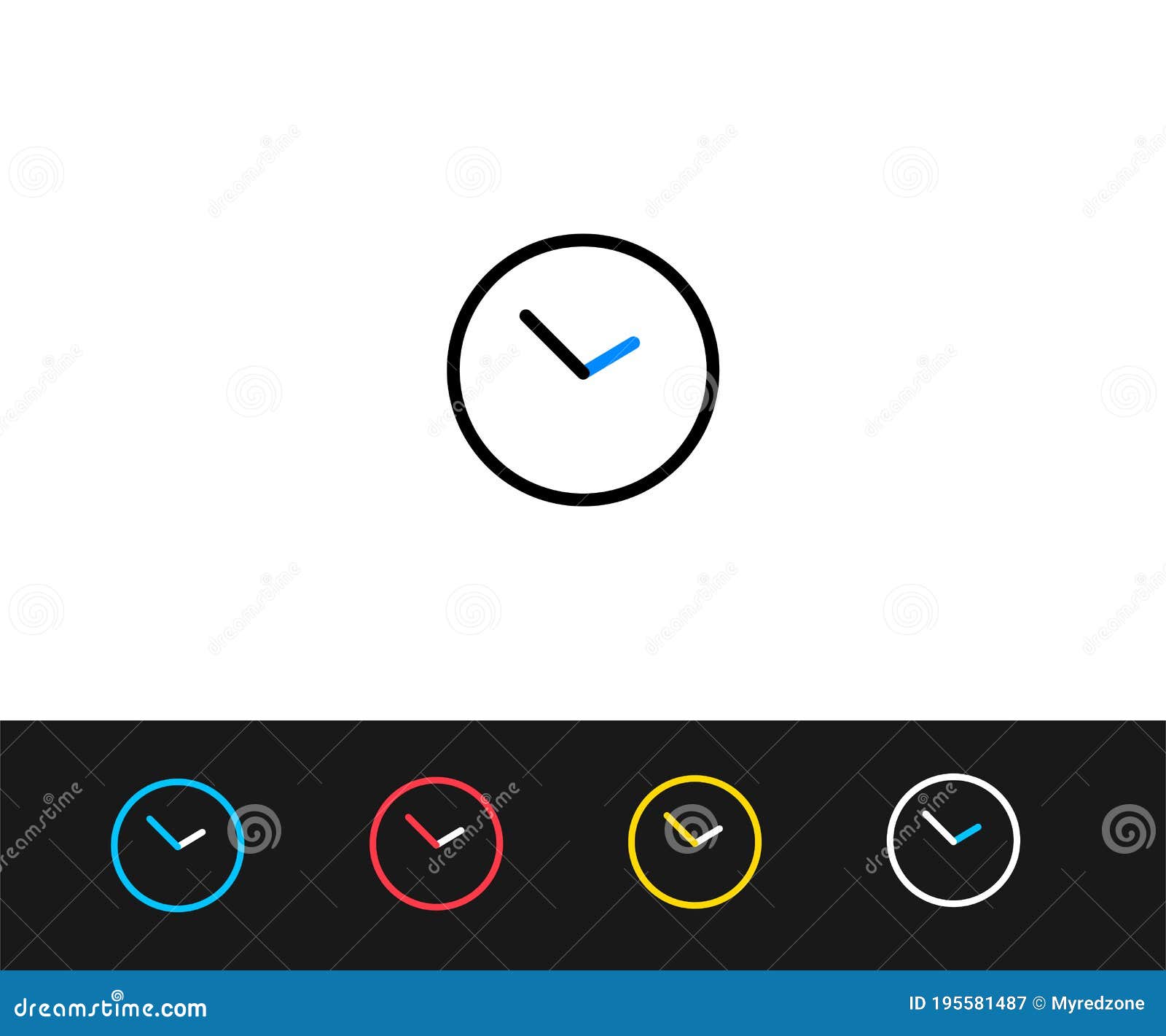 Clock Icon. Time Icon. Premium Quality Graphic Design. Editable Stroke ...