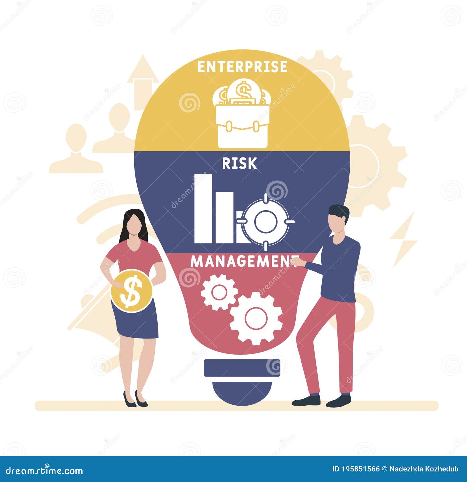 Enterprise Risk Management Stock Illustration | CartoonDealer.com #50395258