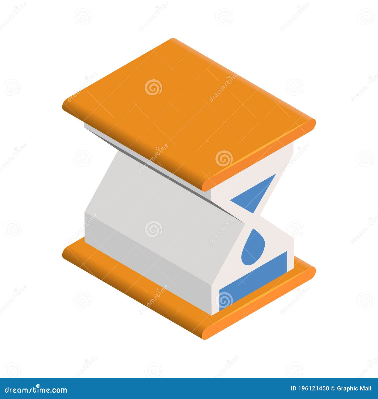 Waiting - Isometric 3D Illustration. Stock Illustration - Illustration ...