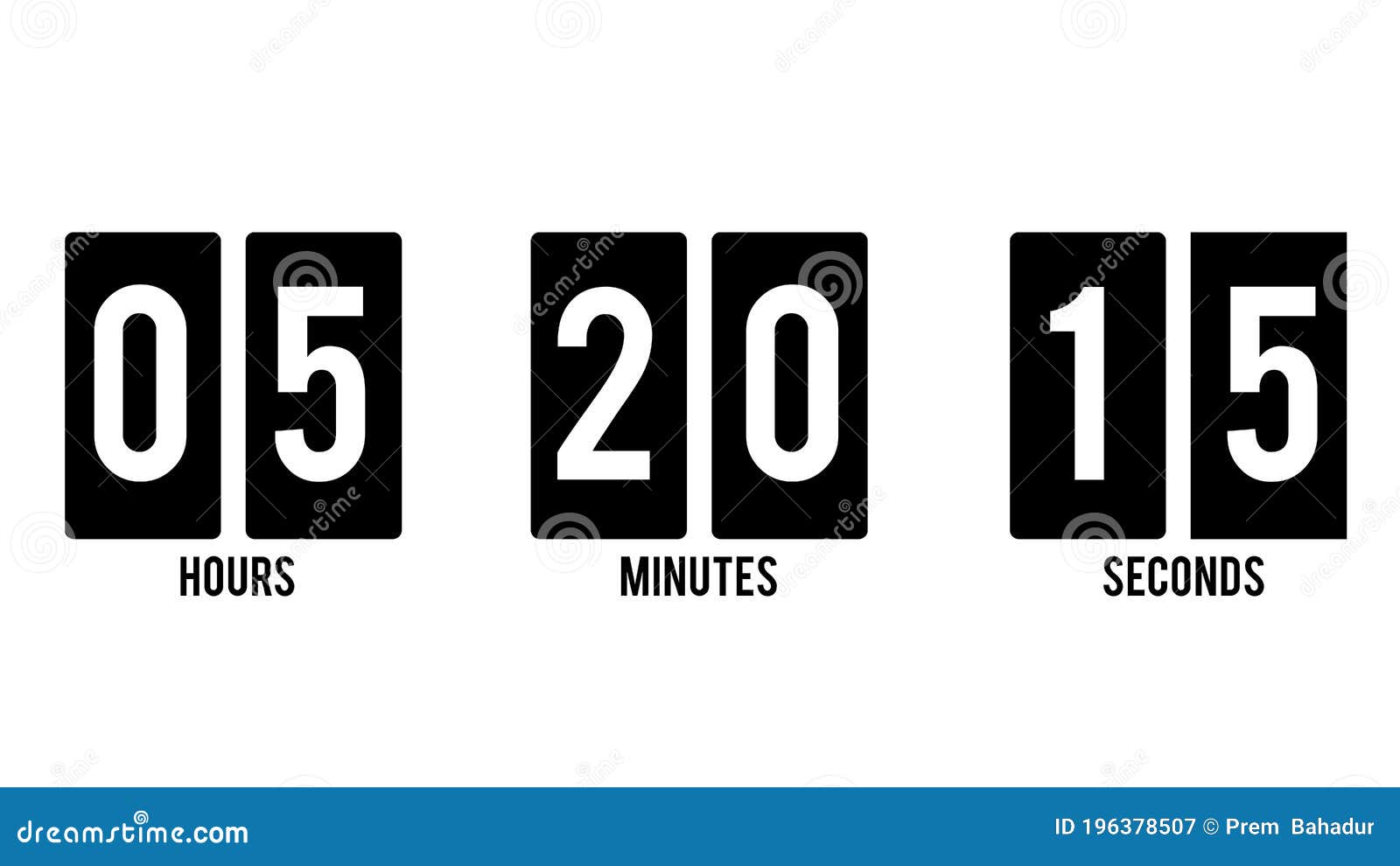 Clock Time Sign. Alarm Clock Icon Stock Illustration - Illustration of ...