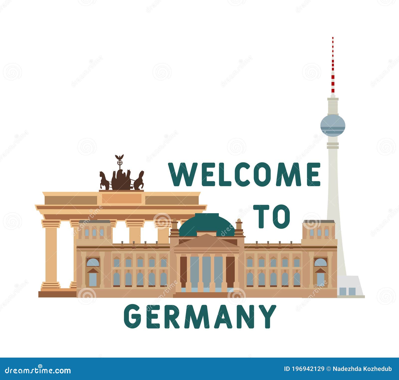 Welcome To Germany. Invitation To Explore Germany Historical ...