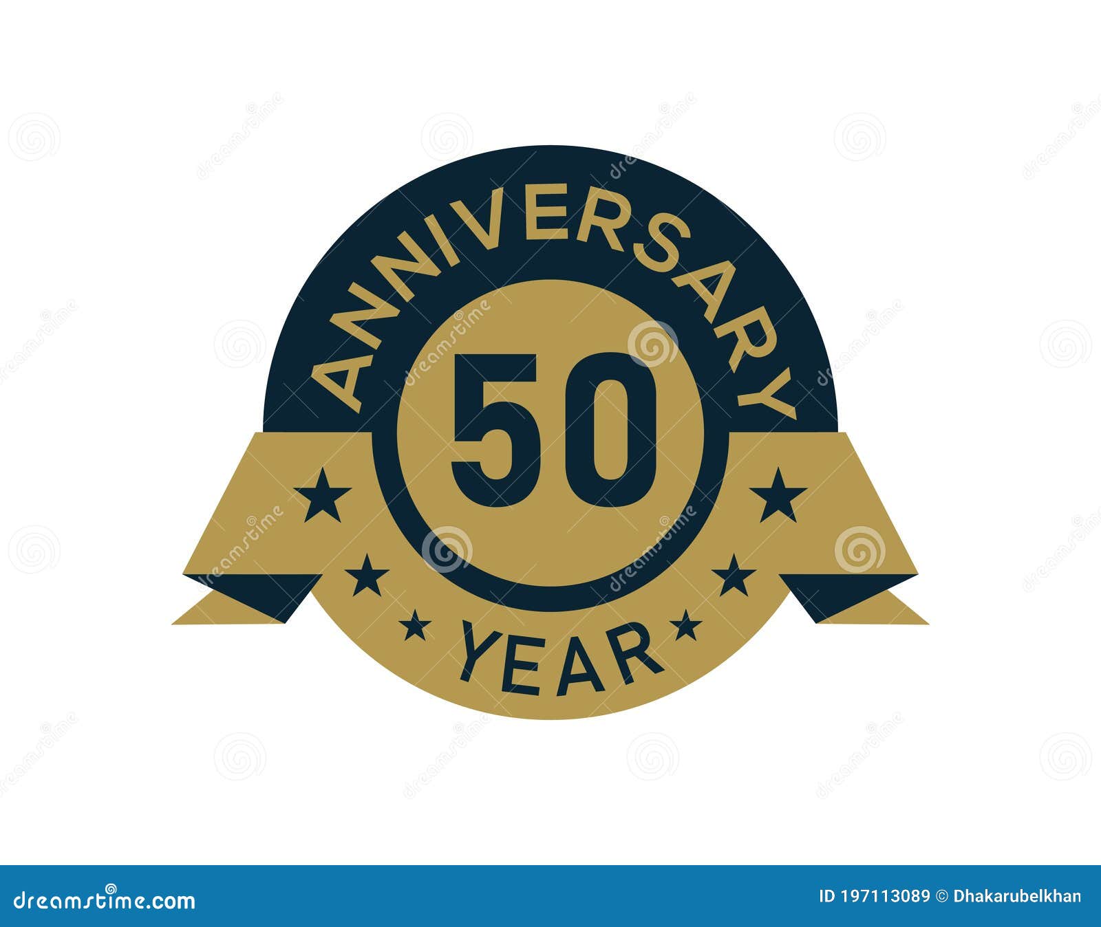 Gold 50 Years Logo White Stock Illustrations – 377 Gold 50 Years Logo ...