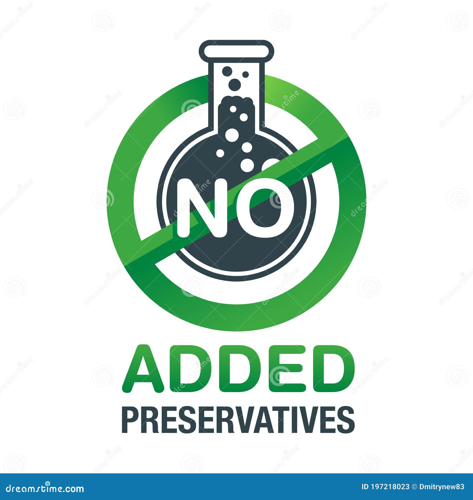 No Added Preservatives Icon. Chemical Artificial Free Food. No ...