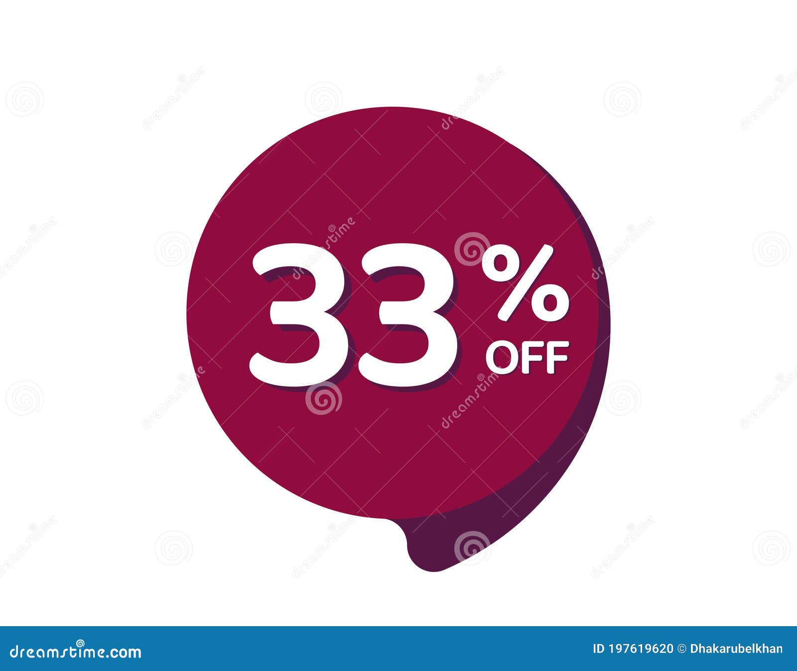 33 OFF Sale Discount Banner, Discount Offer Price Label, 33 Discount ...