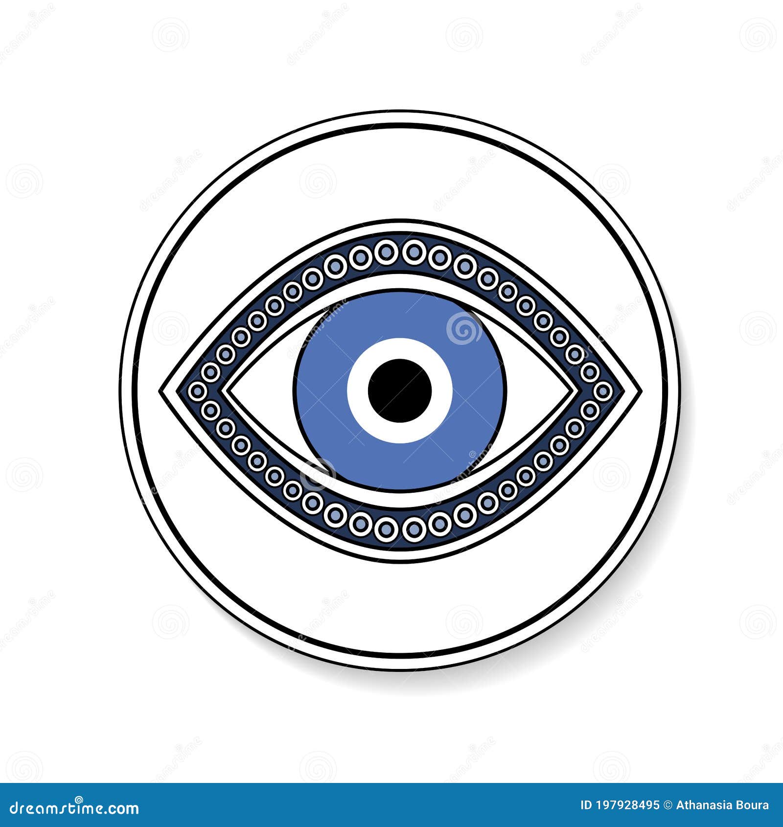 Evil Eye Protection Drawing